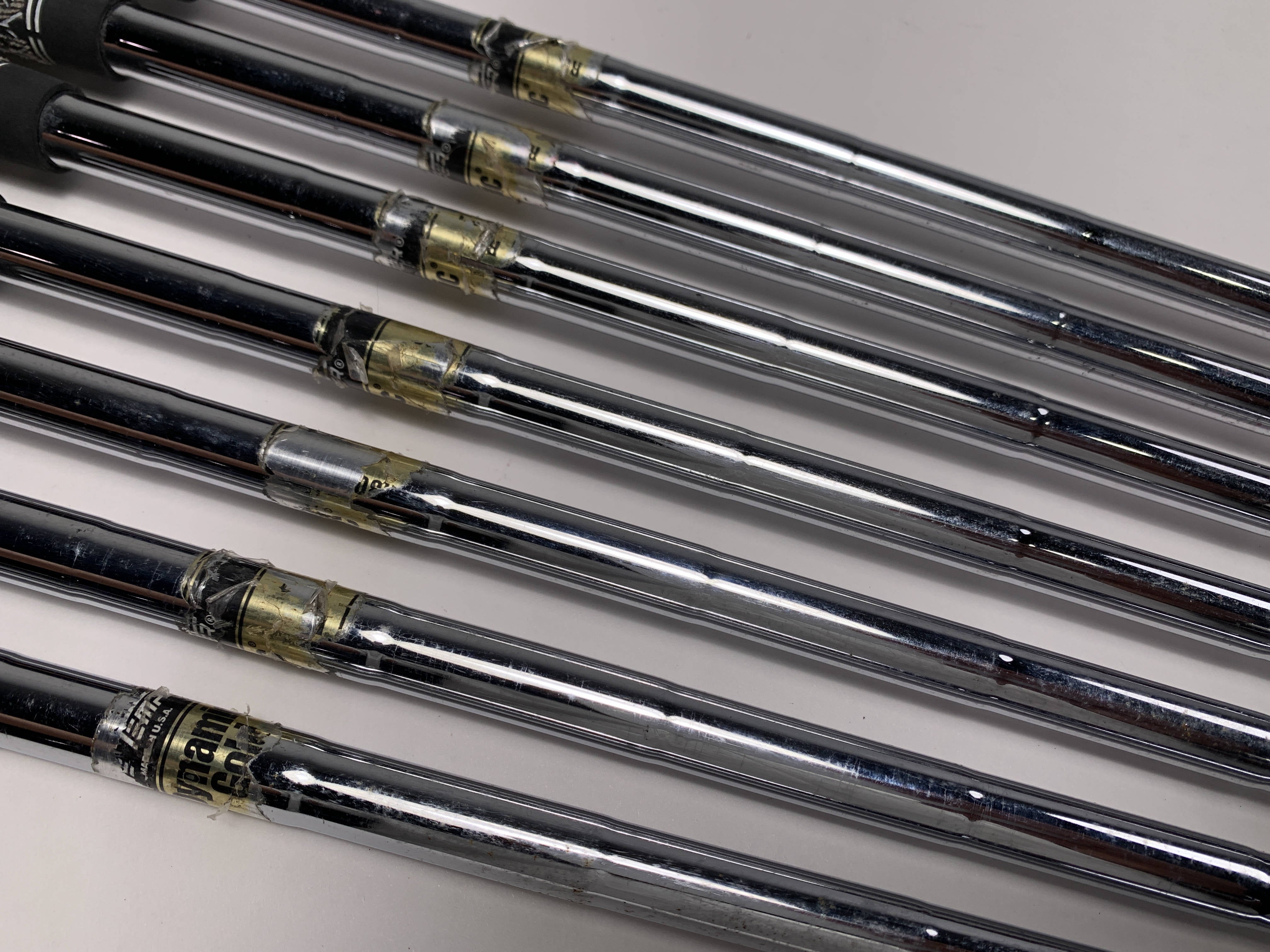 Mizuno MP 67 Iron Set 4-PW True Temper Dynamic Gold R300 Regular Steel ...