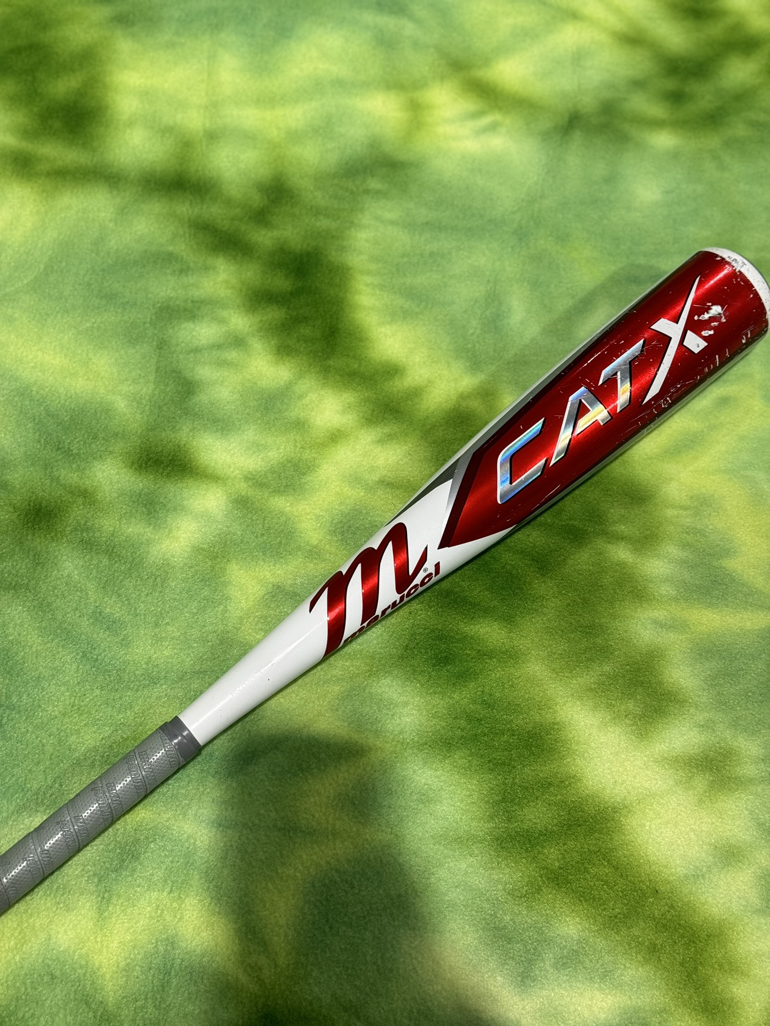 Used Kid Pitch Marucci CAT X Bat USSSA Certified (-10) Alloy 18 oz 28 ...