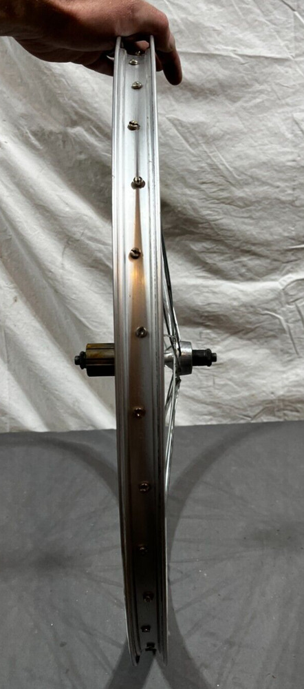 Vintage Araya 36-Spoke Silver Aluminum Mountain Bike Rear Wheel Shimano ...