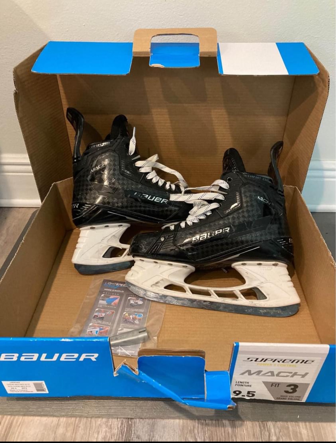 Bauer supreme Mach hockey skates | SidelineSwap