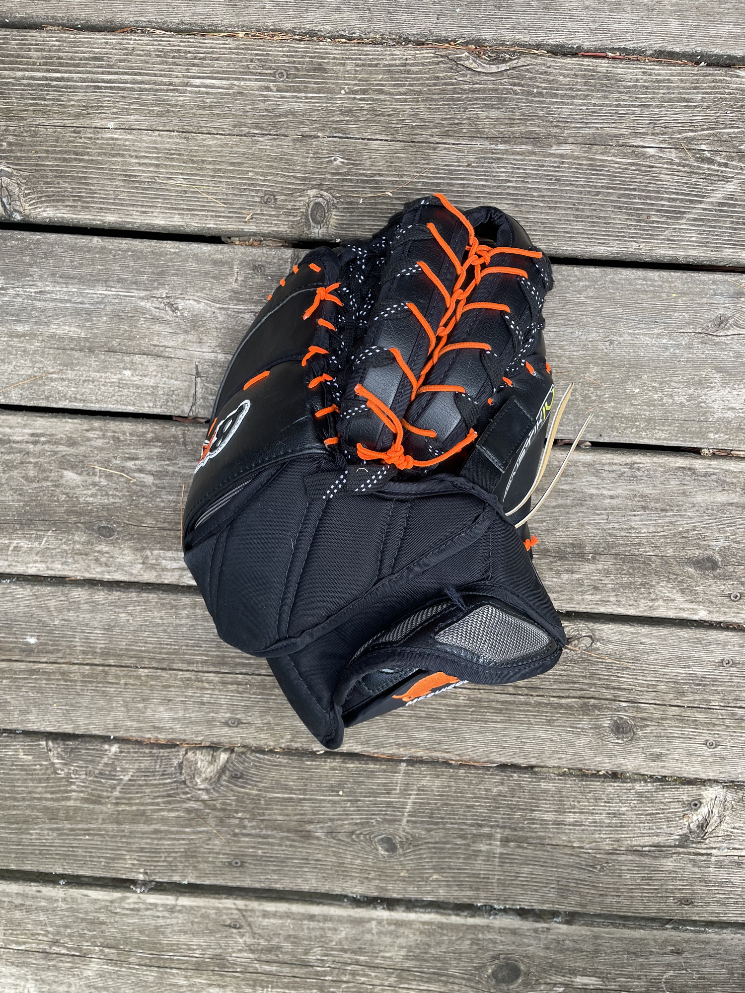 Brian’s Fully Custom Tiger Full Set of Pads and Gloves Princeton ...