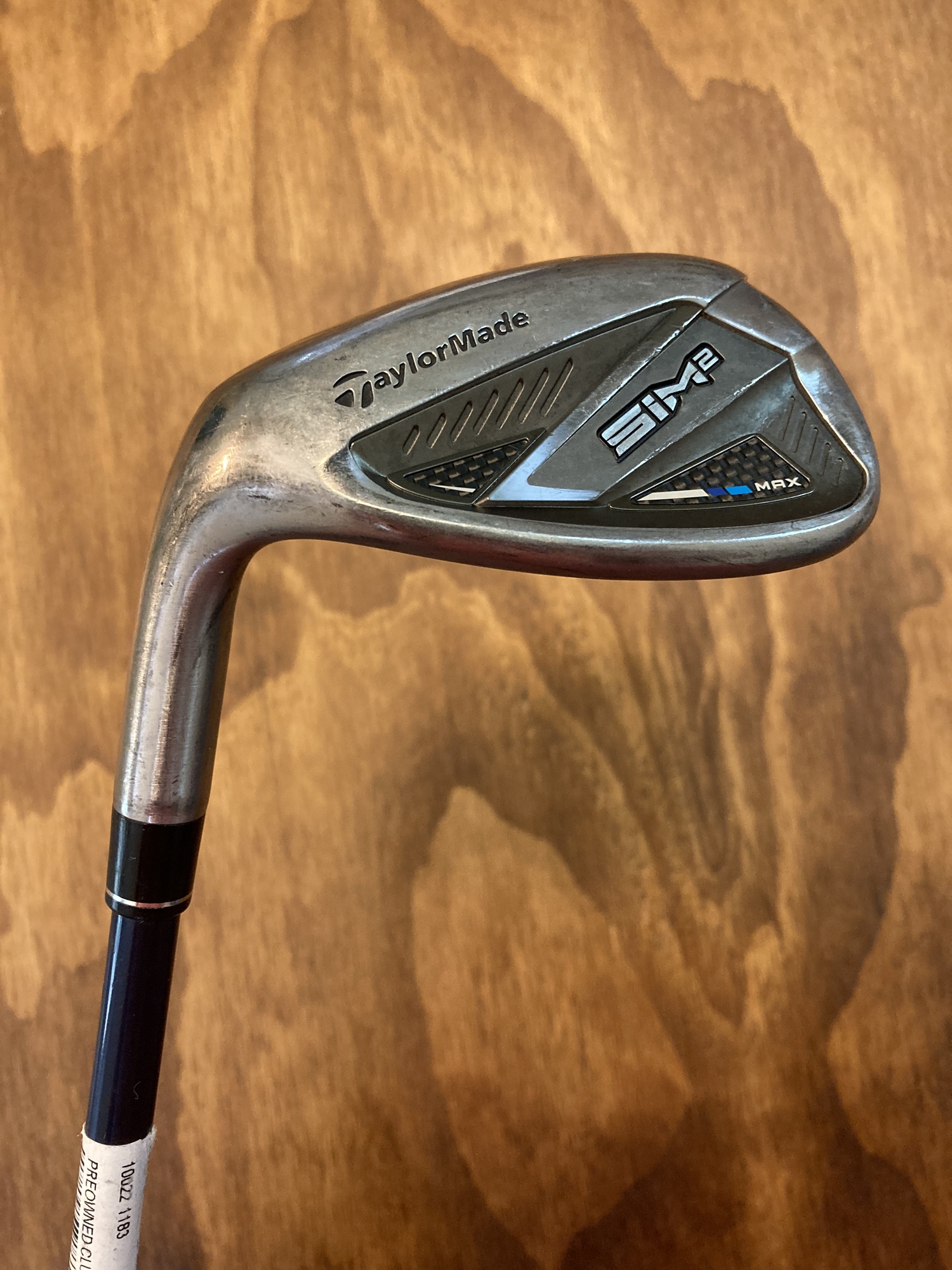 LH TaylorMade Sim2 Max Sand Wedge SW Left Handed / Regular Flex Graphite Shaft | SidelineSwap