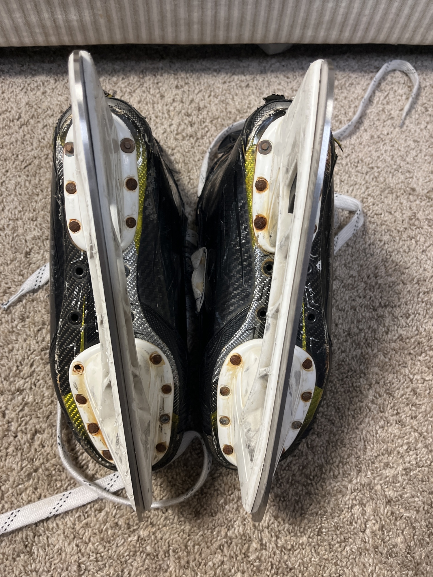 Bauer 2s pro skates With Step Steel | SidelineSwap