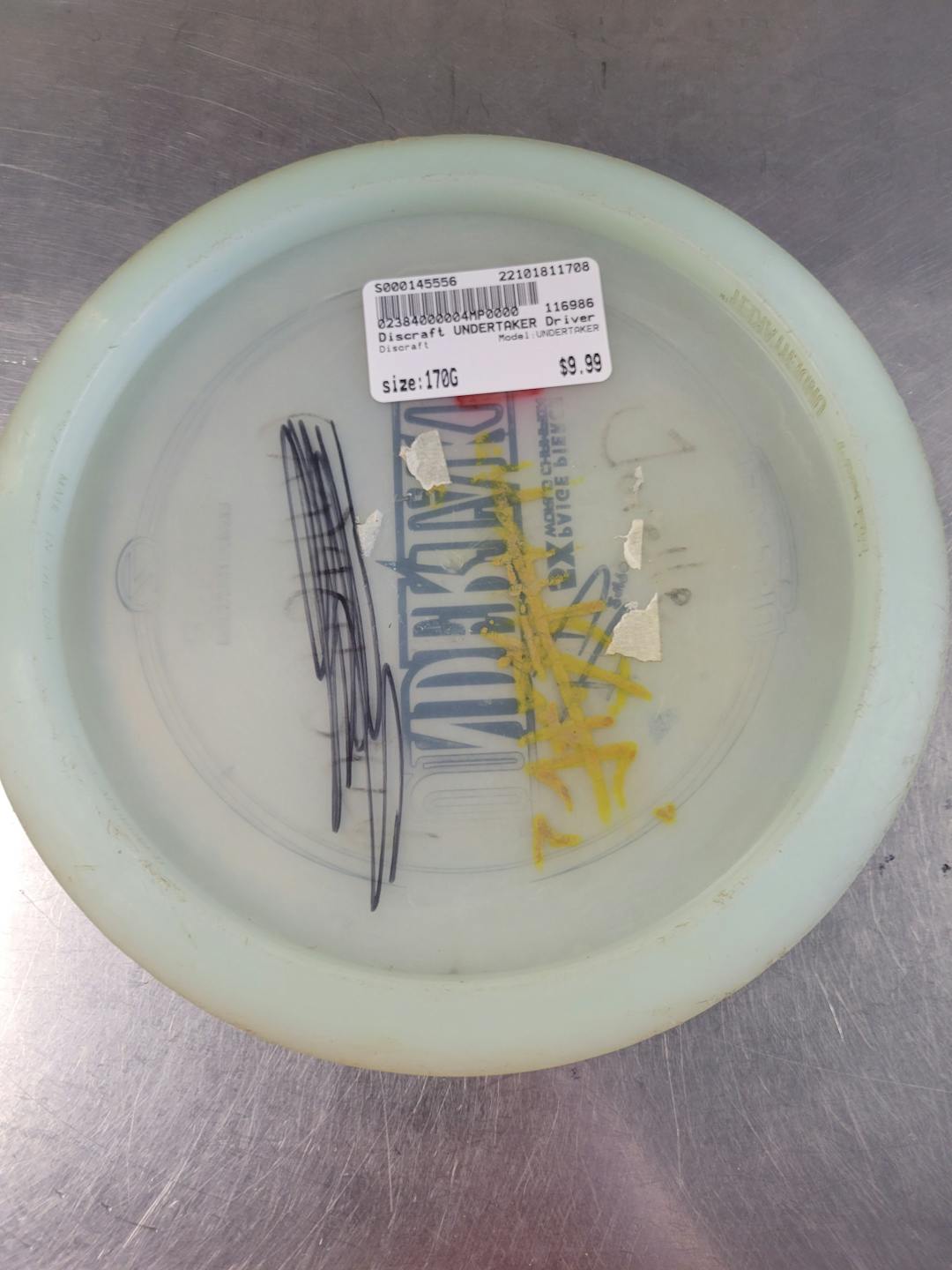 Used Discraft Undertaker 170g Disc Golf Drivers | SidelineSwap