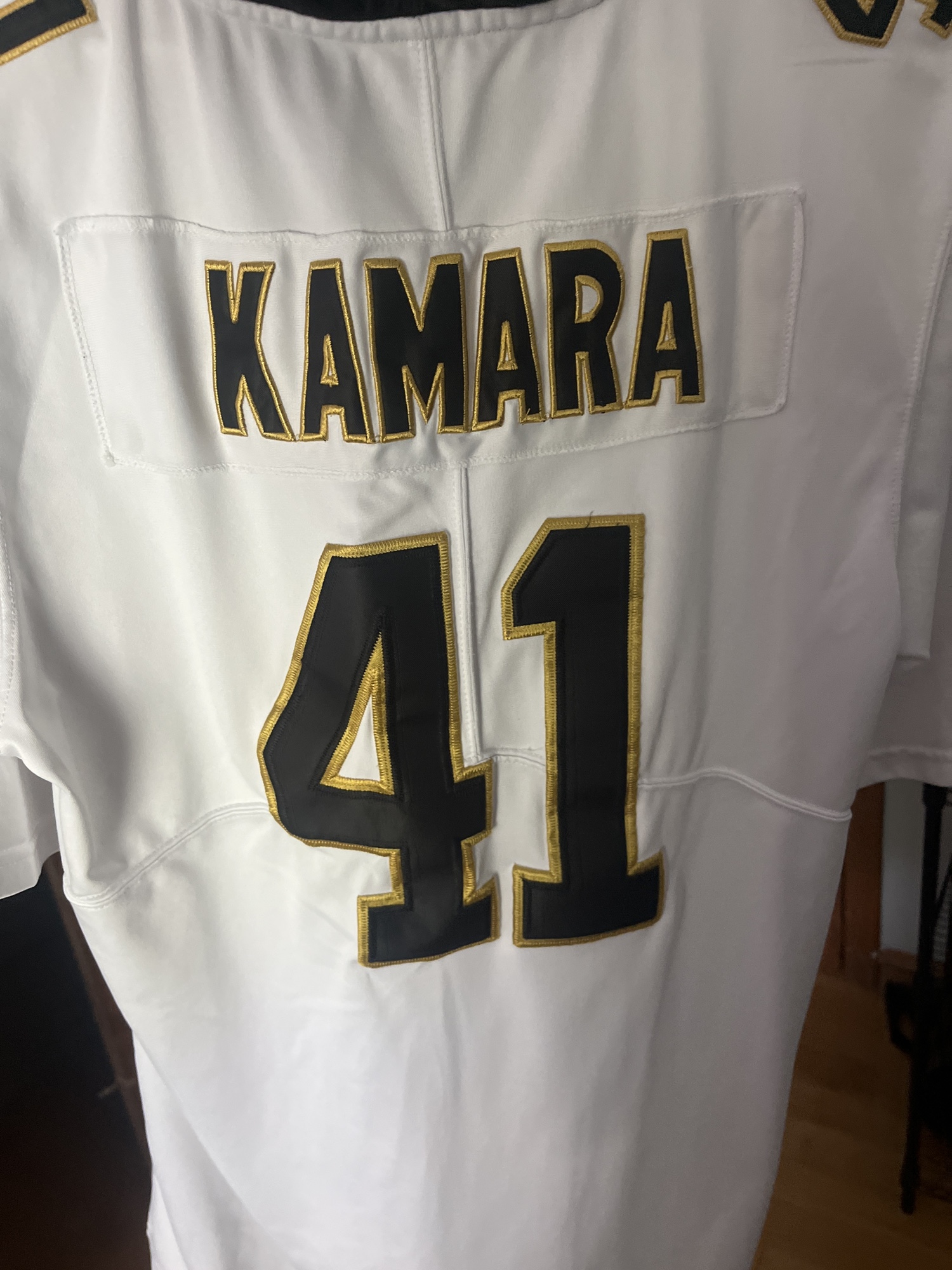 Alvin Kamara- White New Medium Nike Jersey | SidelineSwap