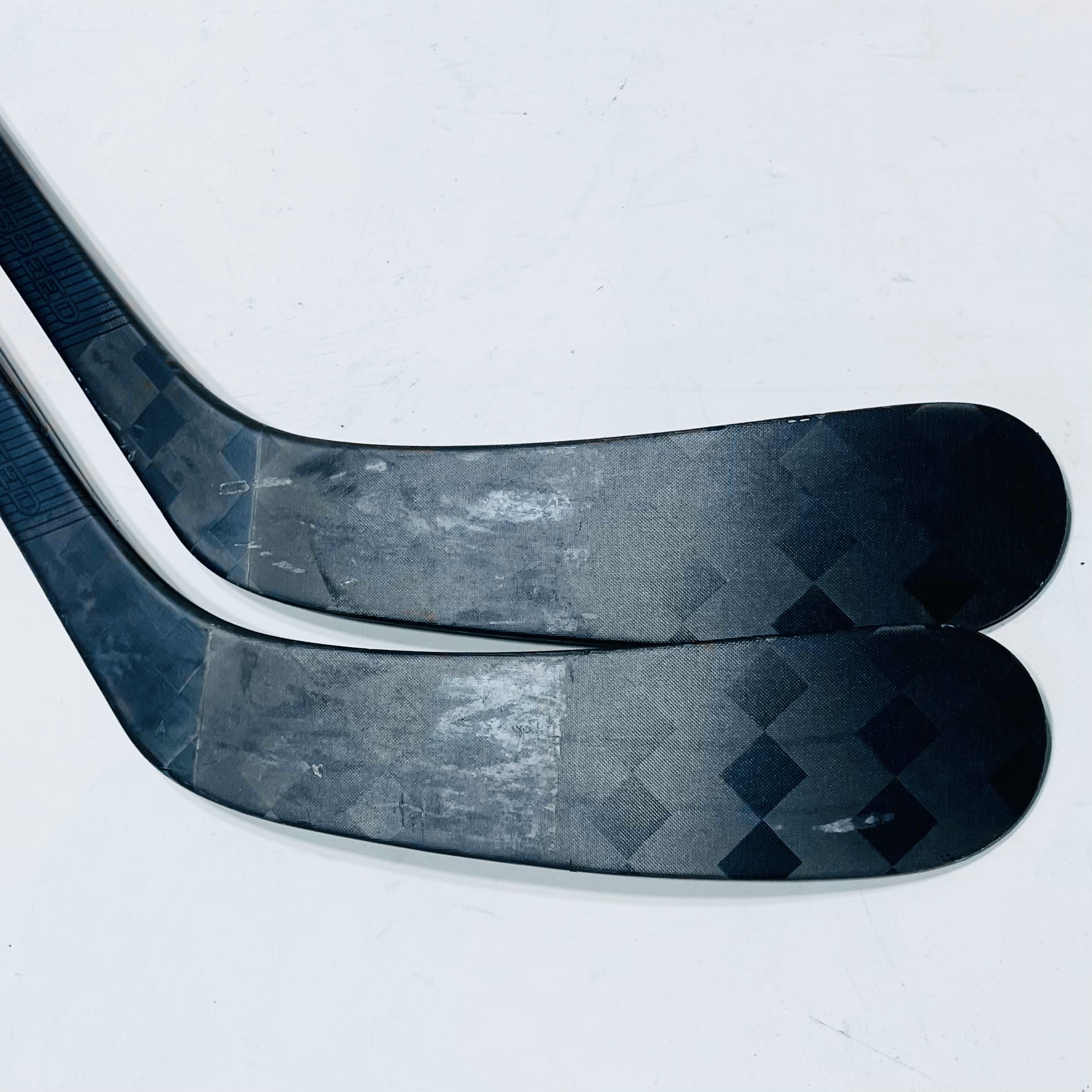 2 Pack Custom Blue CCM Jetspeed FT6 Pro Hockey Sticks-RH-P90-80 Flex ...