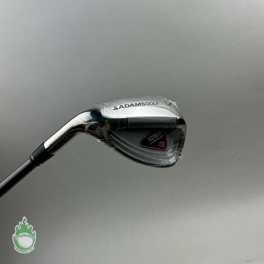 Left Handed New Adams IDEA a2 OS Sand Wedge Stiff Flex Graphite Golf ...