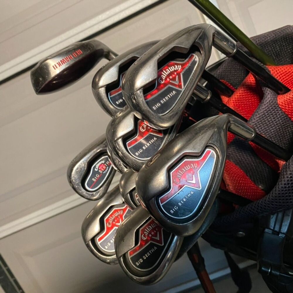 Callaway Big Bertha Golf Club Complete Set W/ Ogio 14 Way Stand Bag ...