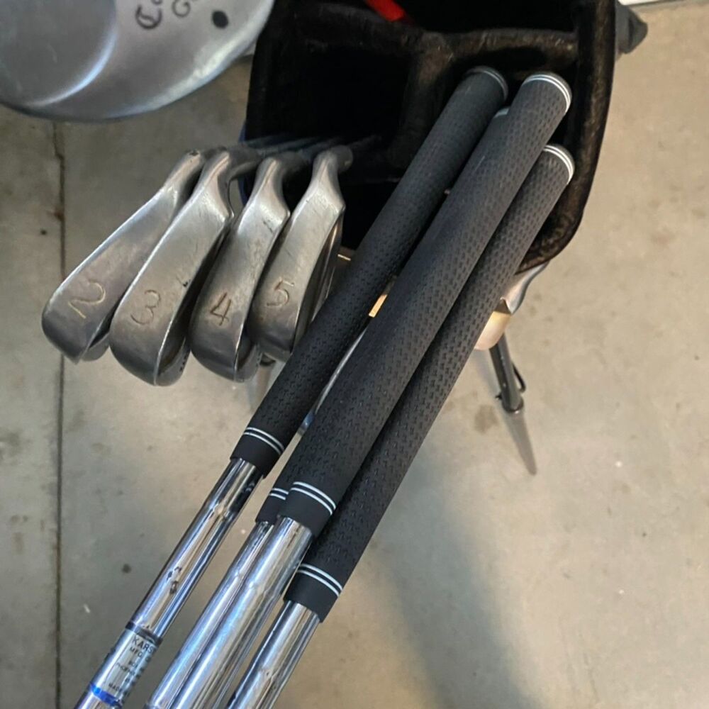 Ping Eye 2 Green Dot Golf Club Complete Set With Ping Stand Bag ...