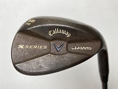 Callaway X Series Jaws CC Slate Lob Wedge LW 58* 13 Accra 70i Wedge Graphite RH | SidelineSwap