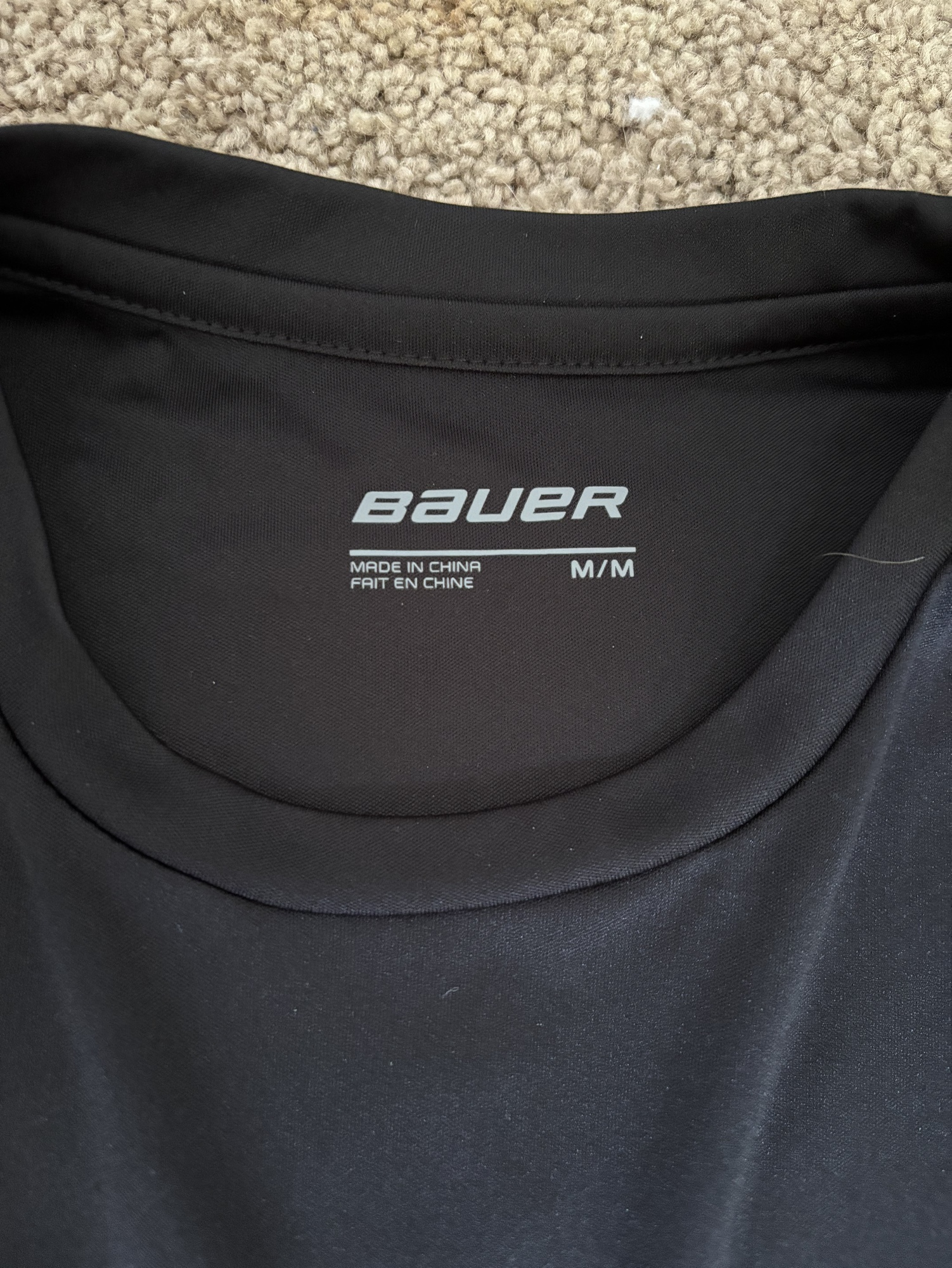 Youngstown Phantoms USHL Black Bauer Dry fit Shirt - Brand New ...