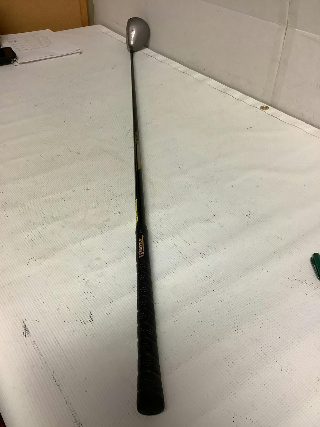 Used Warrior Custom 9.5 Degree Regular Flex Graphite Shaft Drivers ...