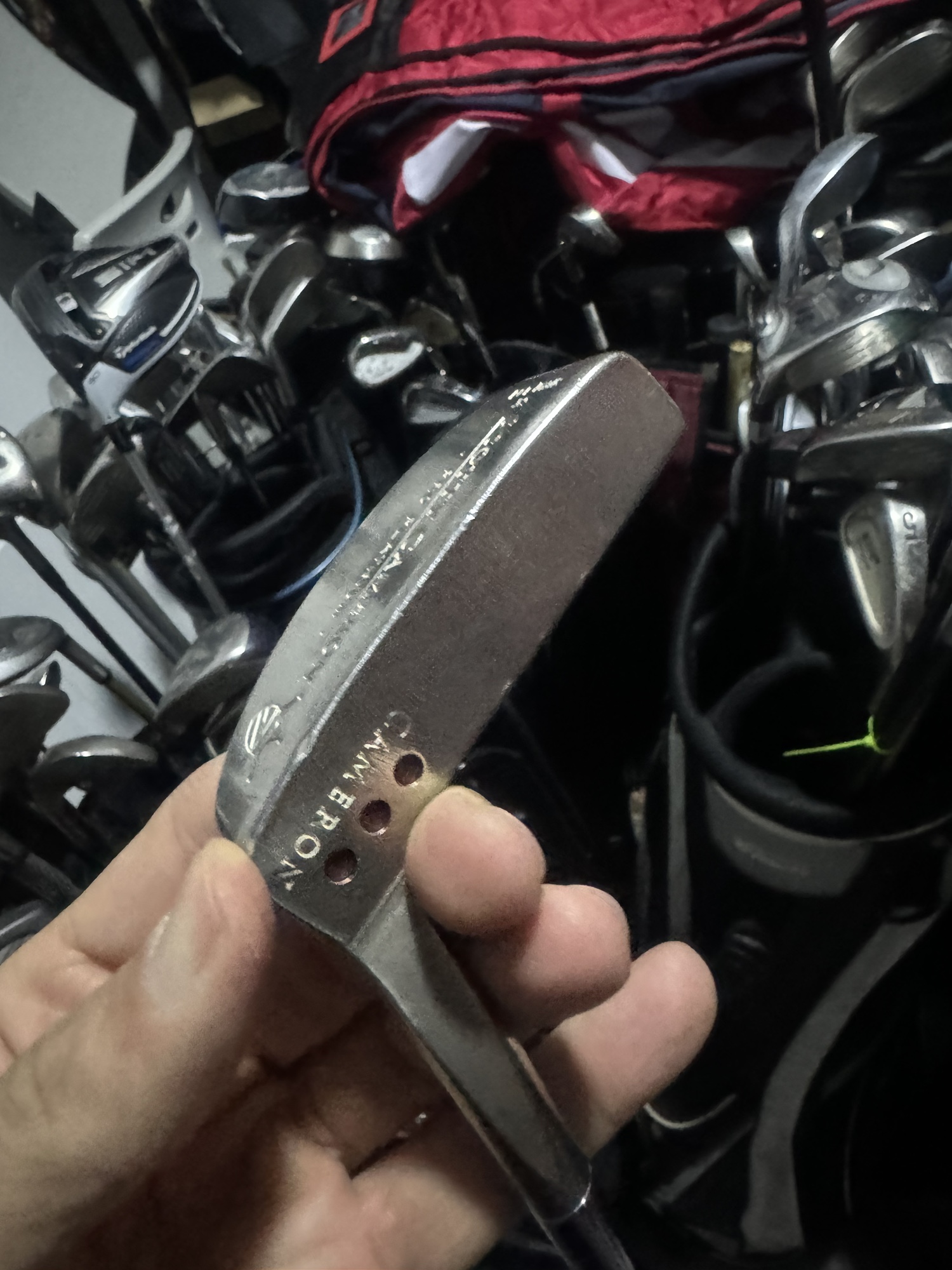 Scotty Cameron Pro Platinum Del Mar 3.5 / 33 length With Scotty red ...