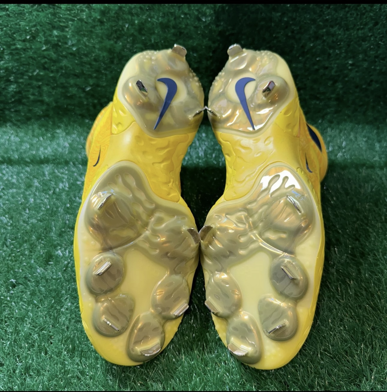 Nike Alpha Huarache Elite 4 Mid "Ronald Acuña Jr." Baseball Cleats 10.5 ...