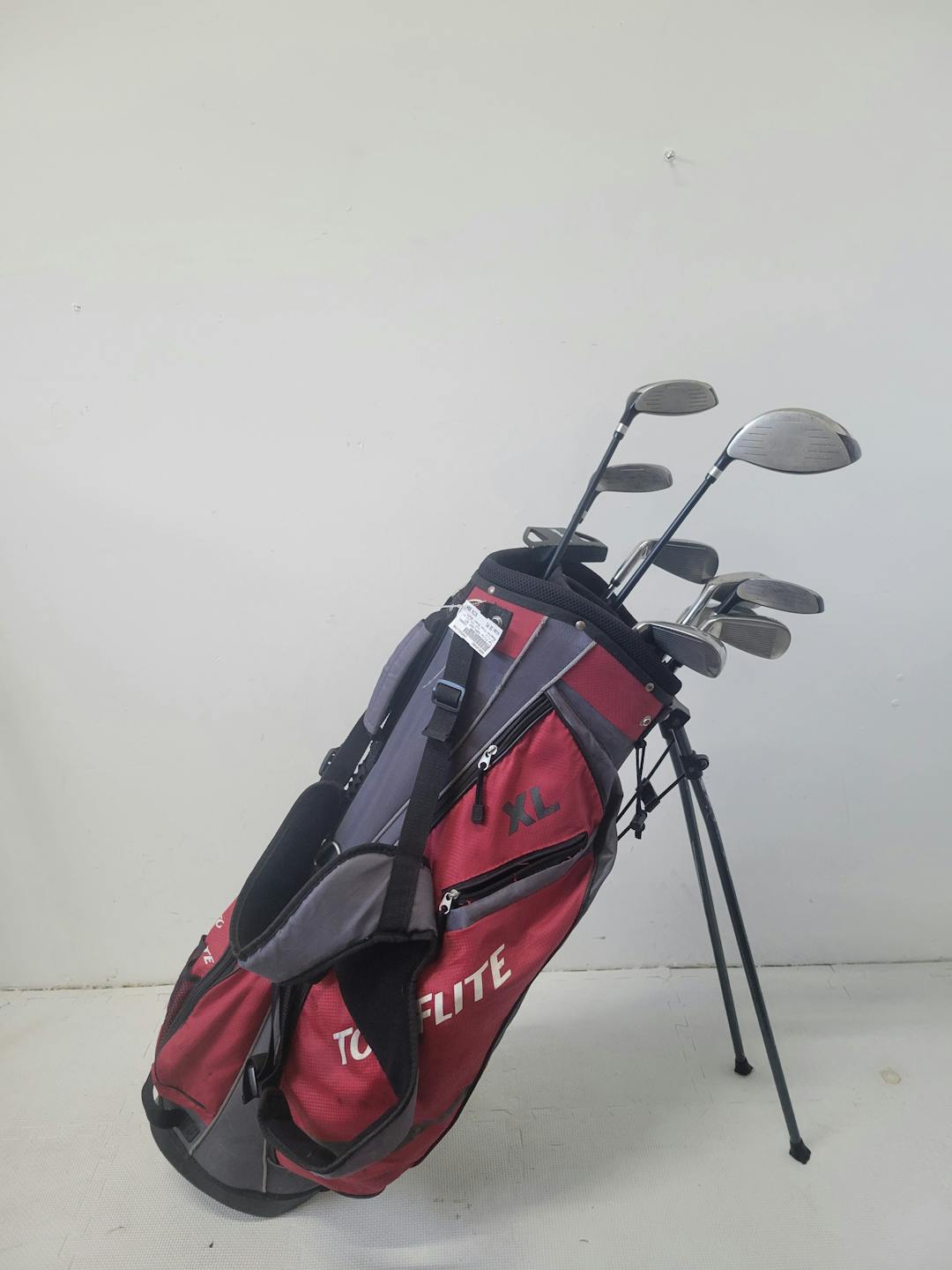 Used Top Flite Topflight Set 10 Piece Regular Flex Steel Shaft Men's ...