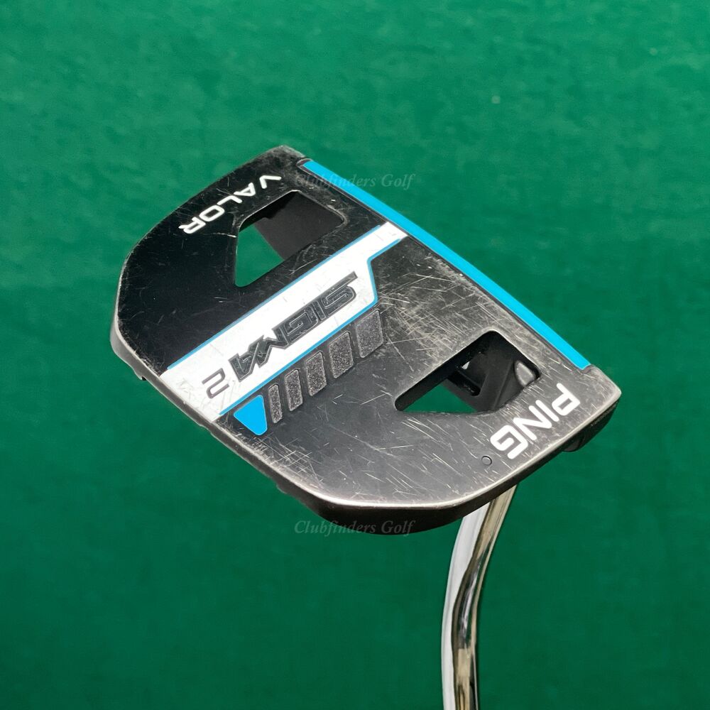 Ping Sigma 2 Valor Stealth Black Dot 36" Double-Bend Mallet Putter W/HC ...