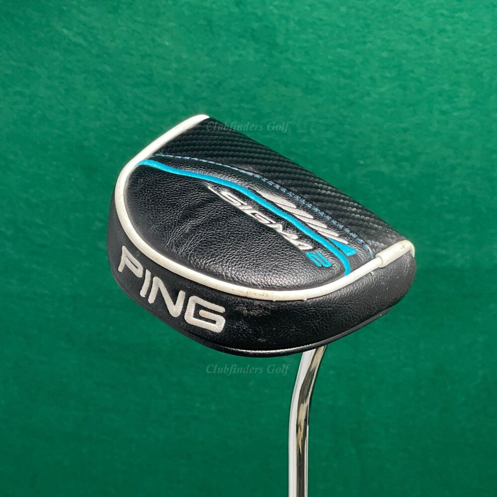 Ping Sigma 2 Valor Stealth Black Dot 36" Double-Bend Mallet Putter W/HC ...