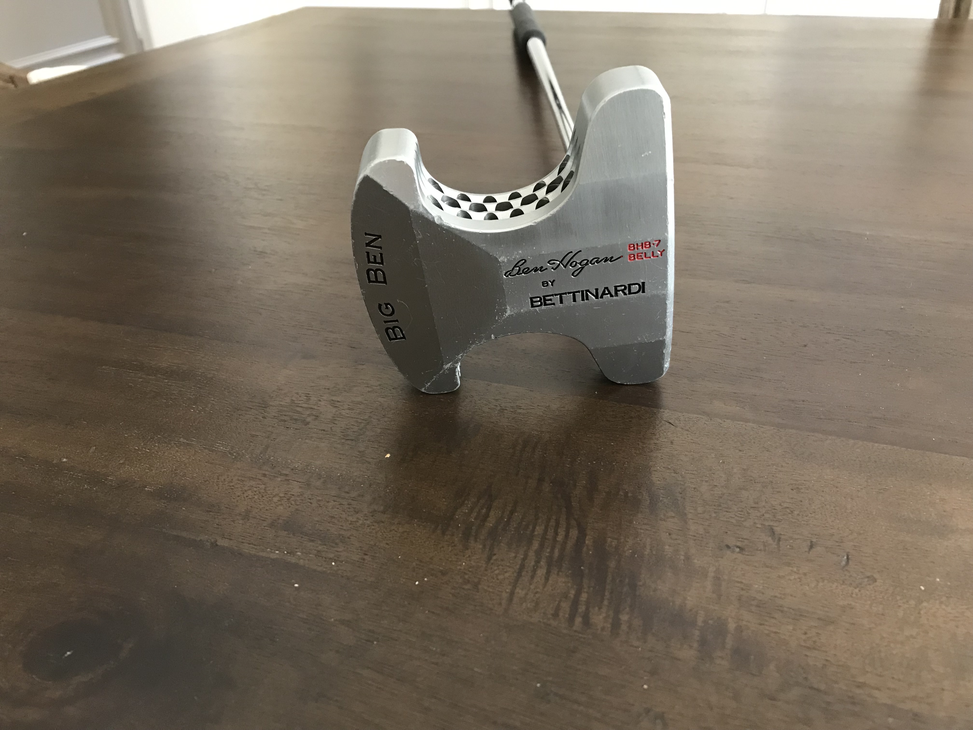 Silver Used Men's Ben Hogan Mallet Big Ben Right Handed Putter 42 ...