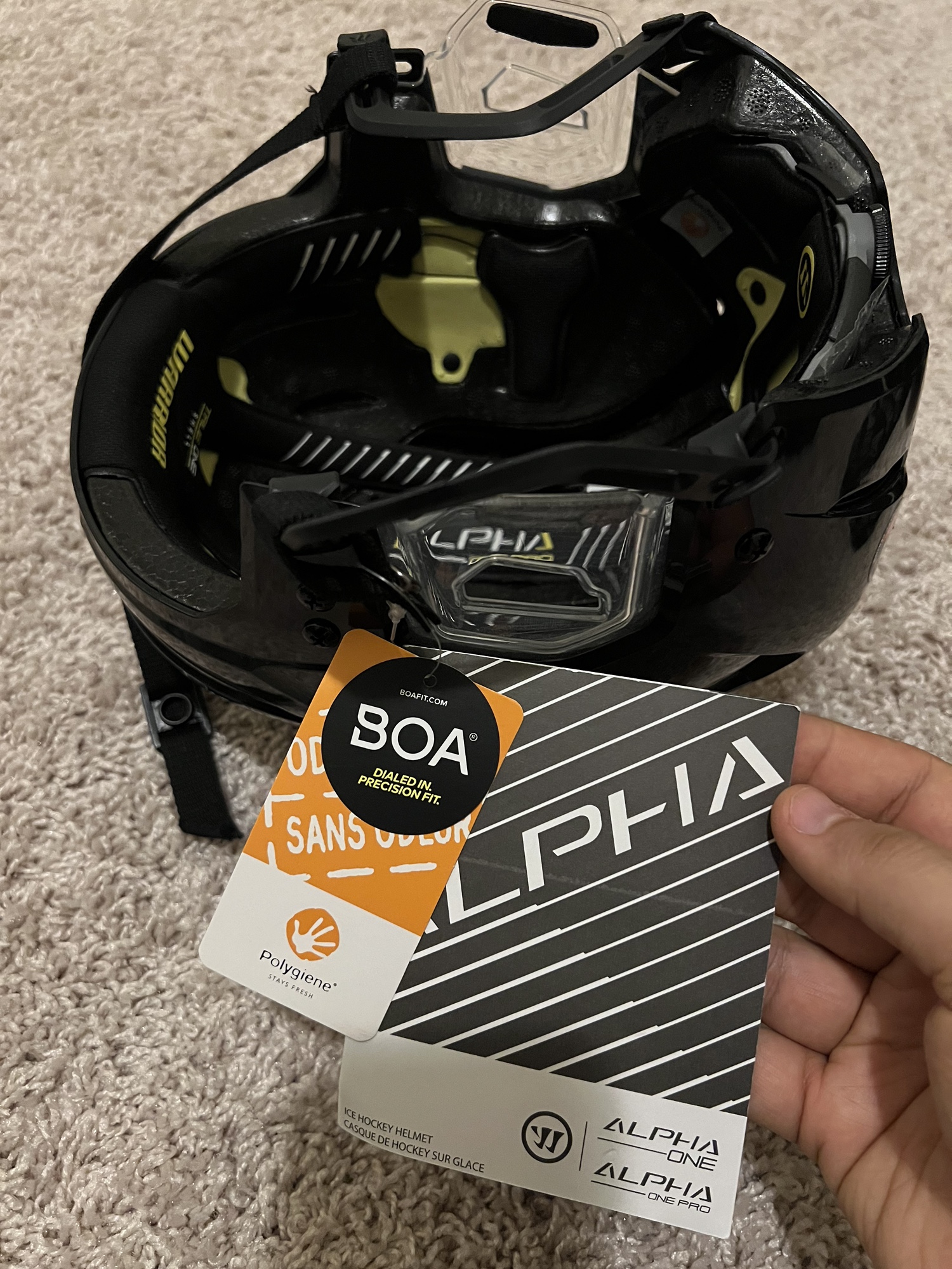 New Warrior Alpha one pro helmet - Large | SidelineSwap