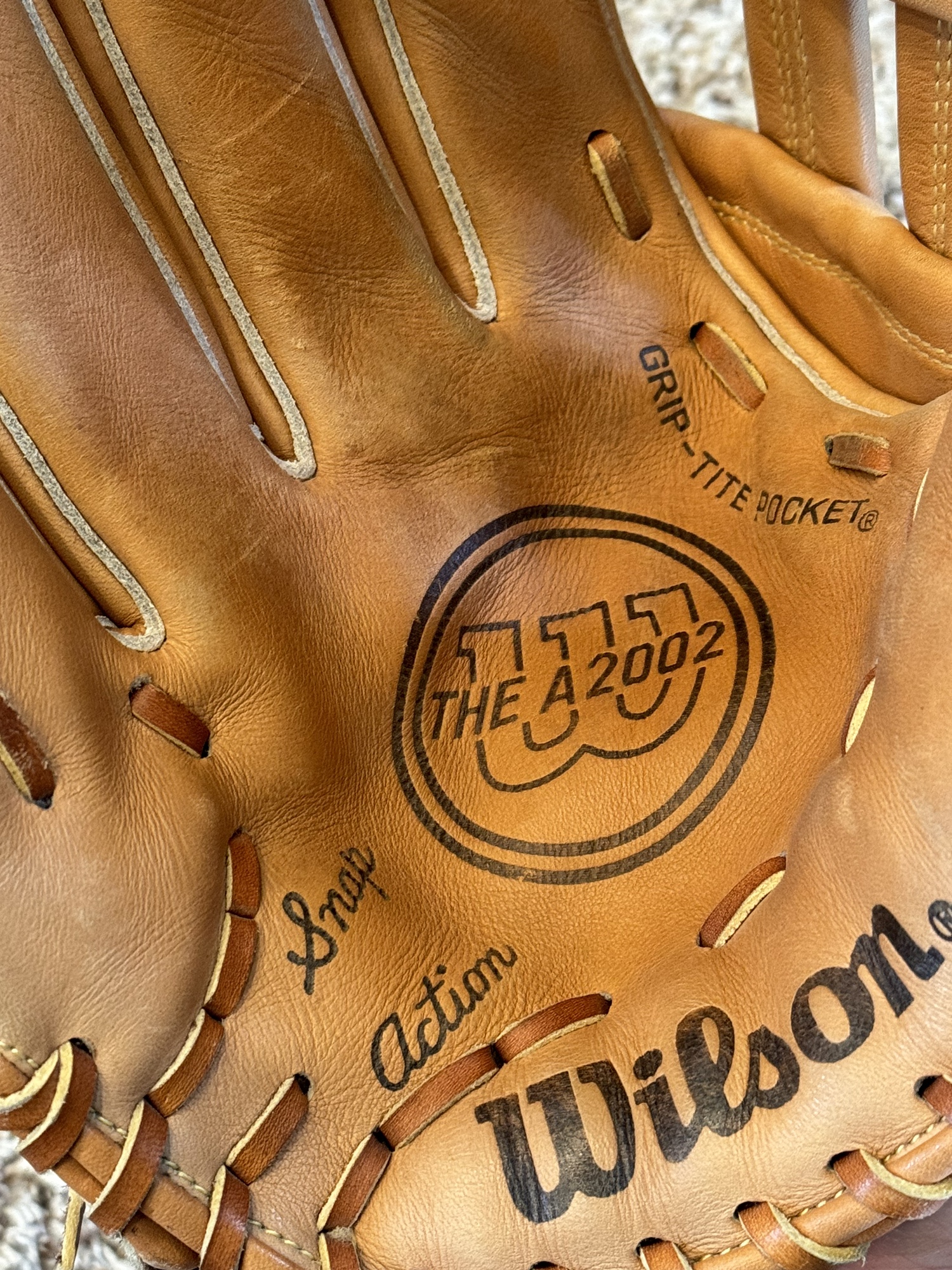 Wilson A2000 Lefty Model A2002 XXL Baseball Glove | SidelineSwap