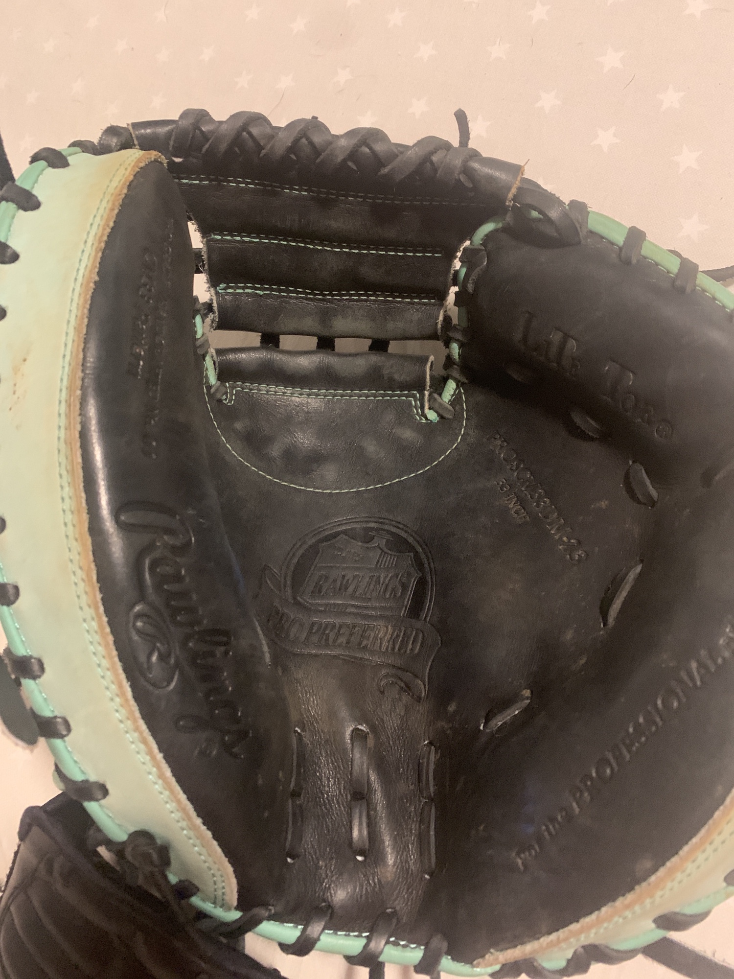 Custom Rawlings Pro Preferred Catchers Mitt CM33 | SidelineSwap