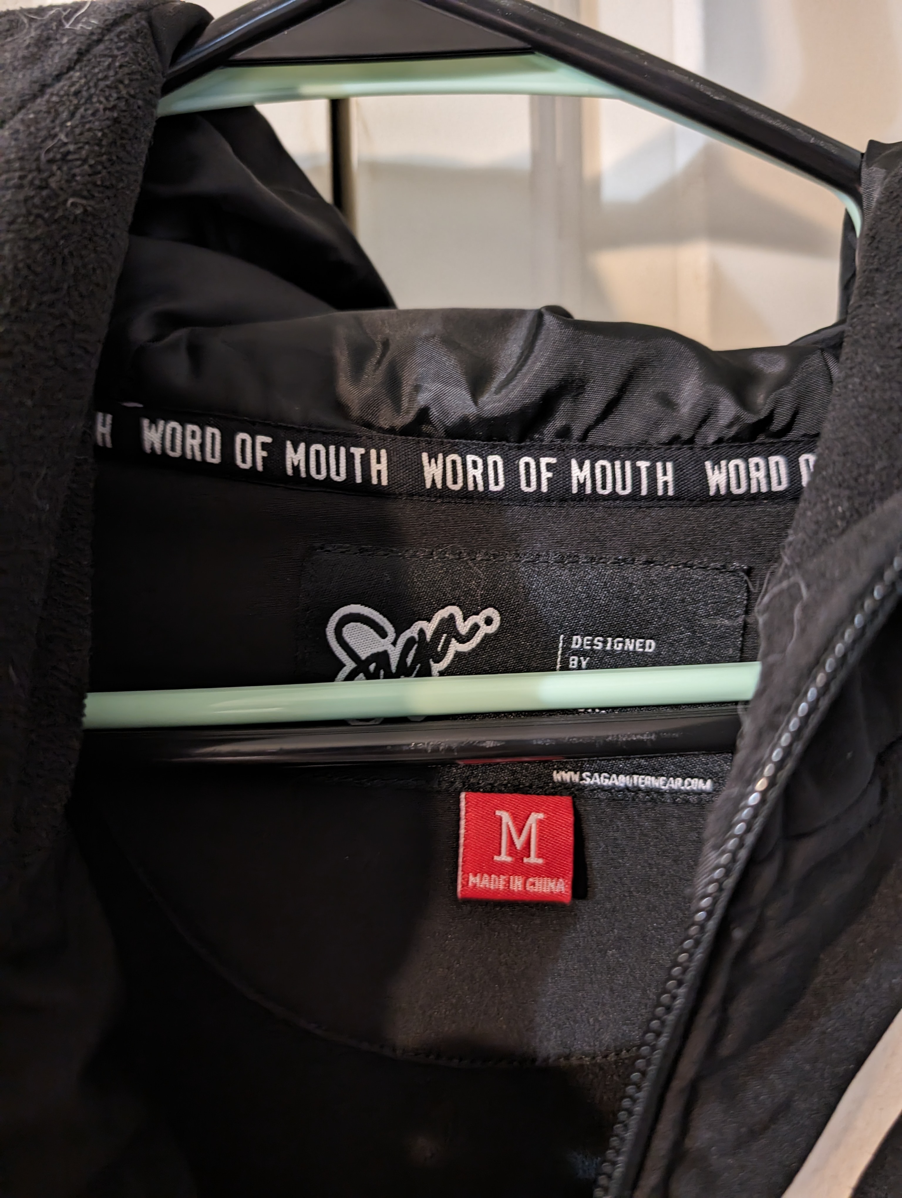 Saga word of mouth jacket | SidelineSwap