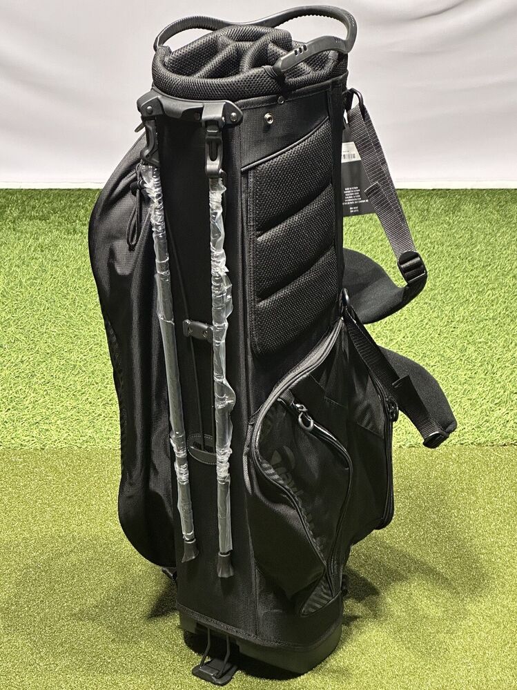 TaylorMade 2023 Pro Stand Carry 8-Way Golf Bag Black w/ Rain Hood New ...