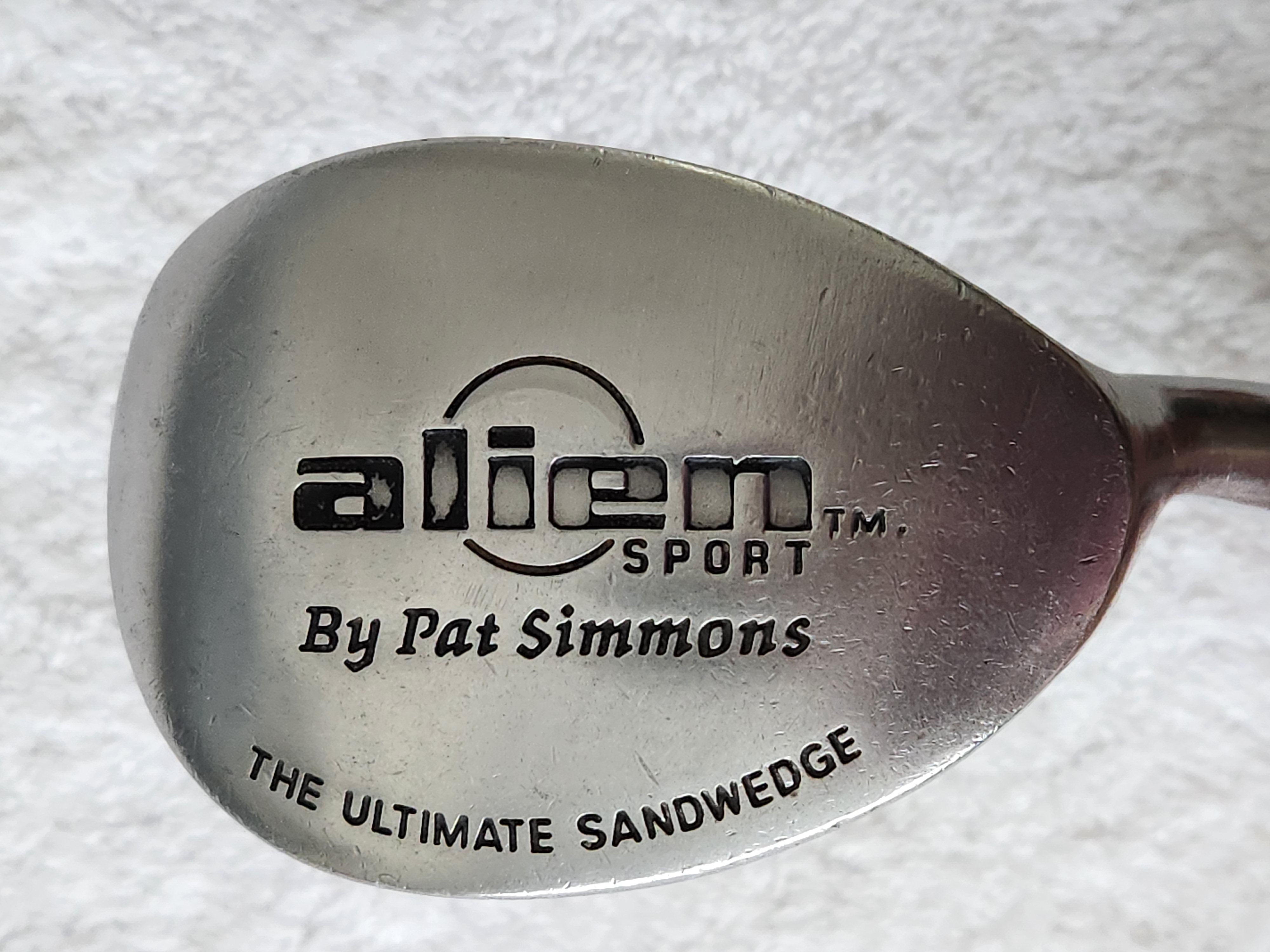 Used Alien Pat Simmons Ultimate Sand Wedge RH; Steel Shaft | SidelineSwap