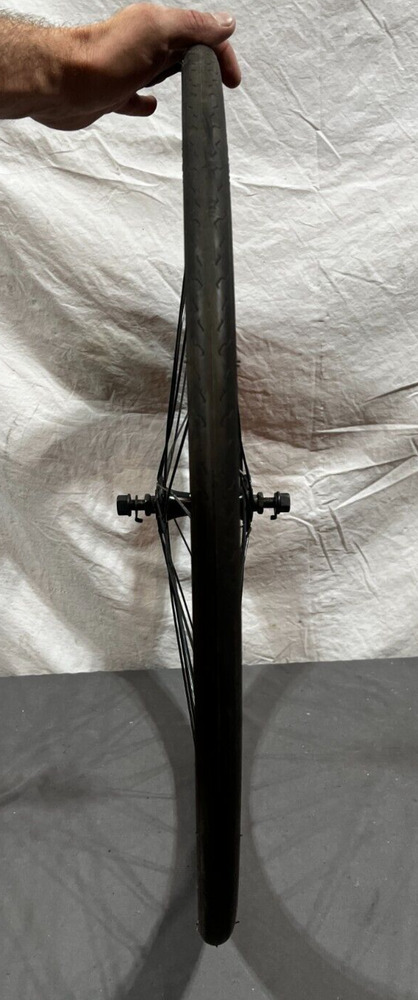 Aero Red Aluminum 32-Spoke Bolt-On 700C Fixie Wheelset Quando Hubs CST ...