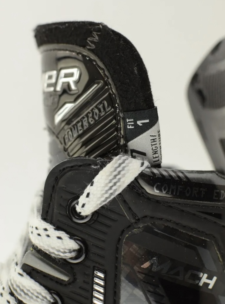 Bauer Supreme Mach Skates Senior Size 7 Fit 1 Fly Ti Steel | SidelineSwap