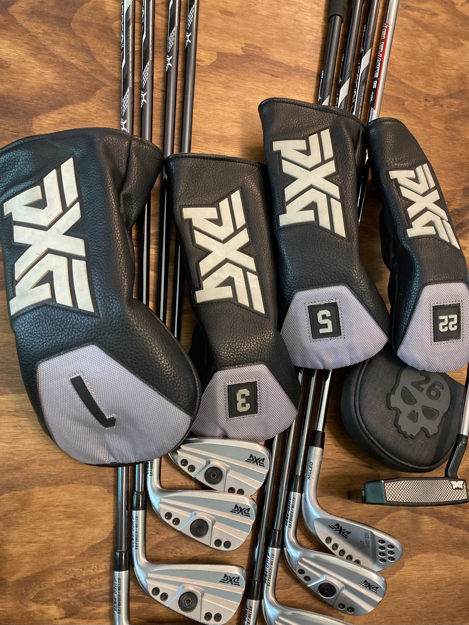 PXG GEN4 Complete Golf Club Set - 13 Clubs And Bag / Stiff Flex ...