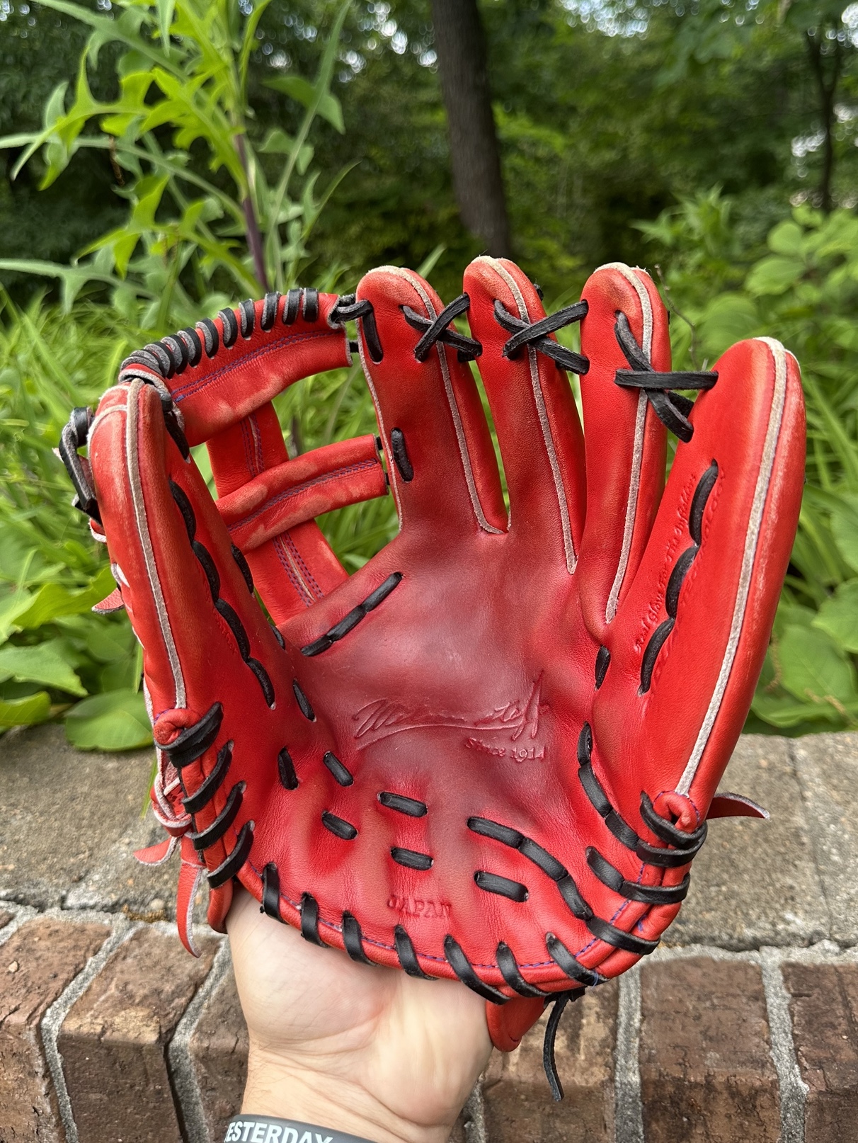 Wilson Staff Japanese baseball glove infield 11.5 rare | SidelineSwap