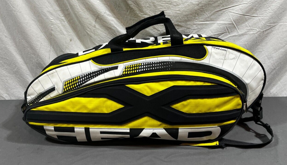 HEAD Extreme Tennis Racquet & Gear Bag w/Backpack Straps Satisfaction ...