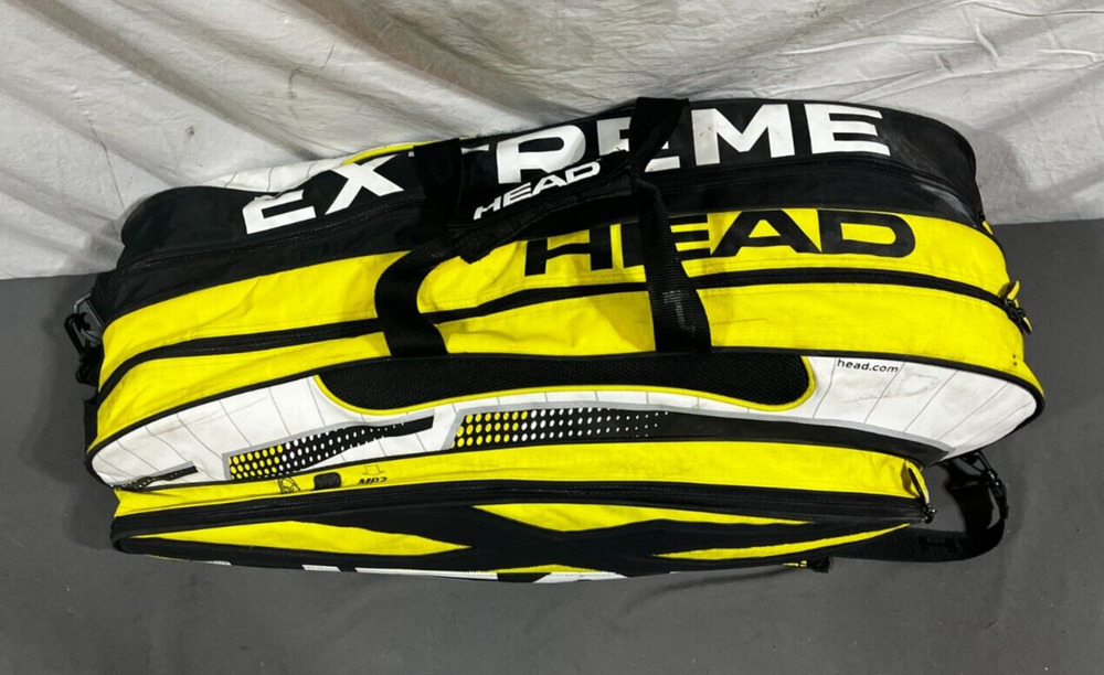 HEAD Extreme Tennis Racquet & Gear Bag w/Backpack Straps Satisfaction ...