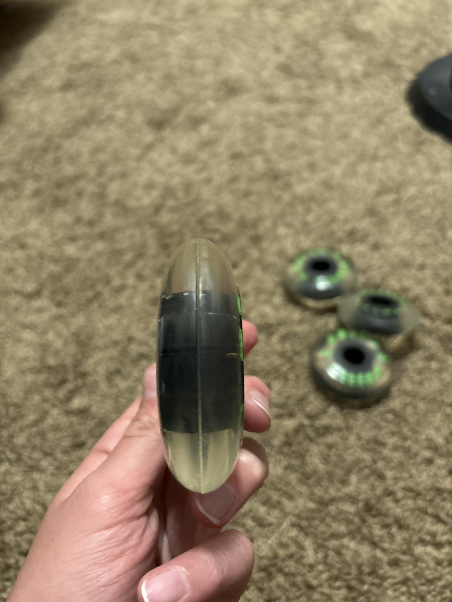 Labeda black slime wheels size 80 | SidelineSwap