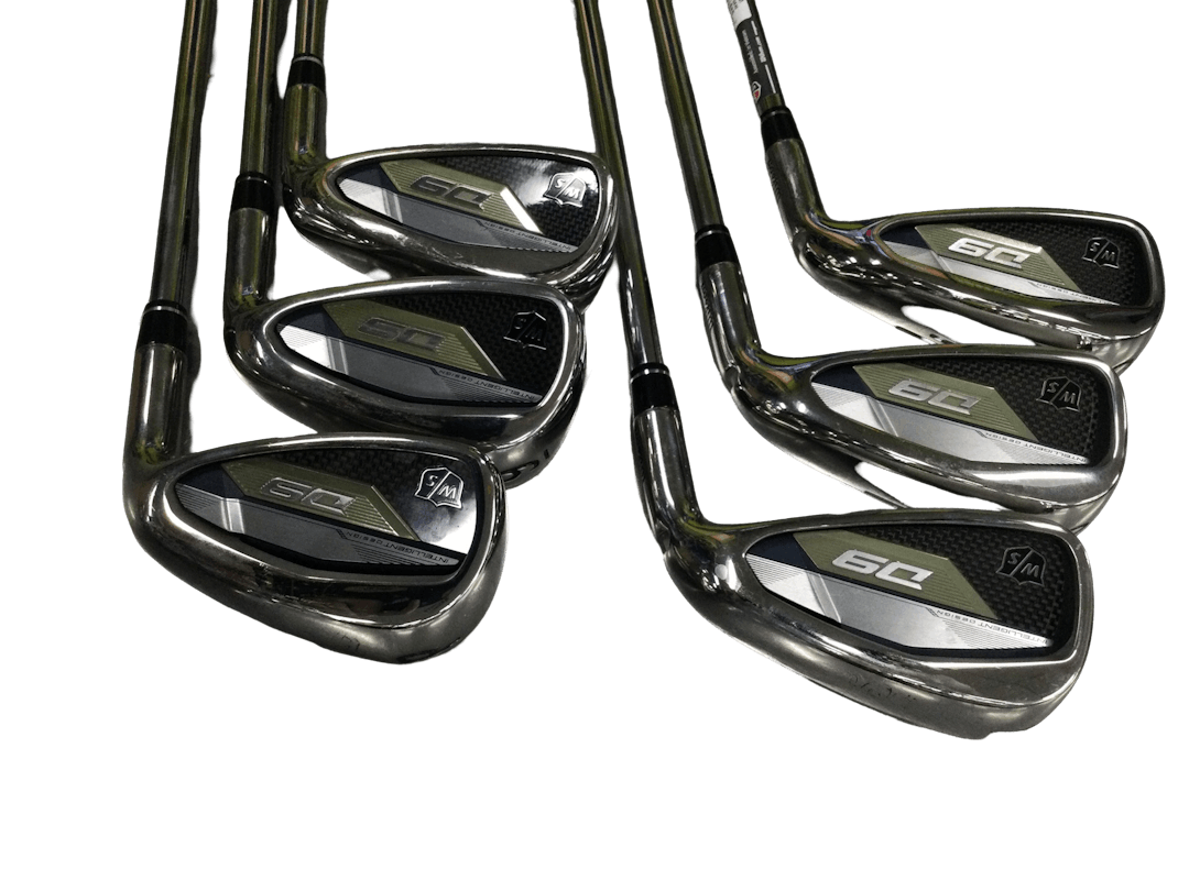 Used Wilson Staff D9 5i-pw Regular Flex Steel Shaft Iron Sets ...