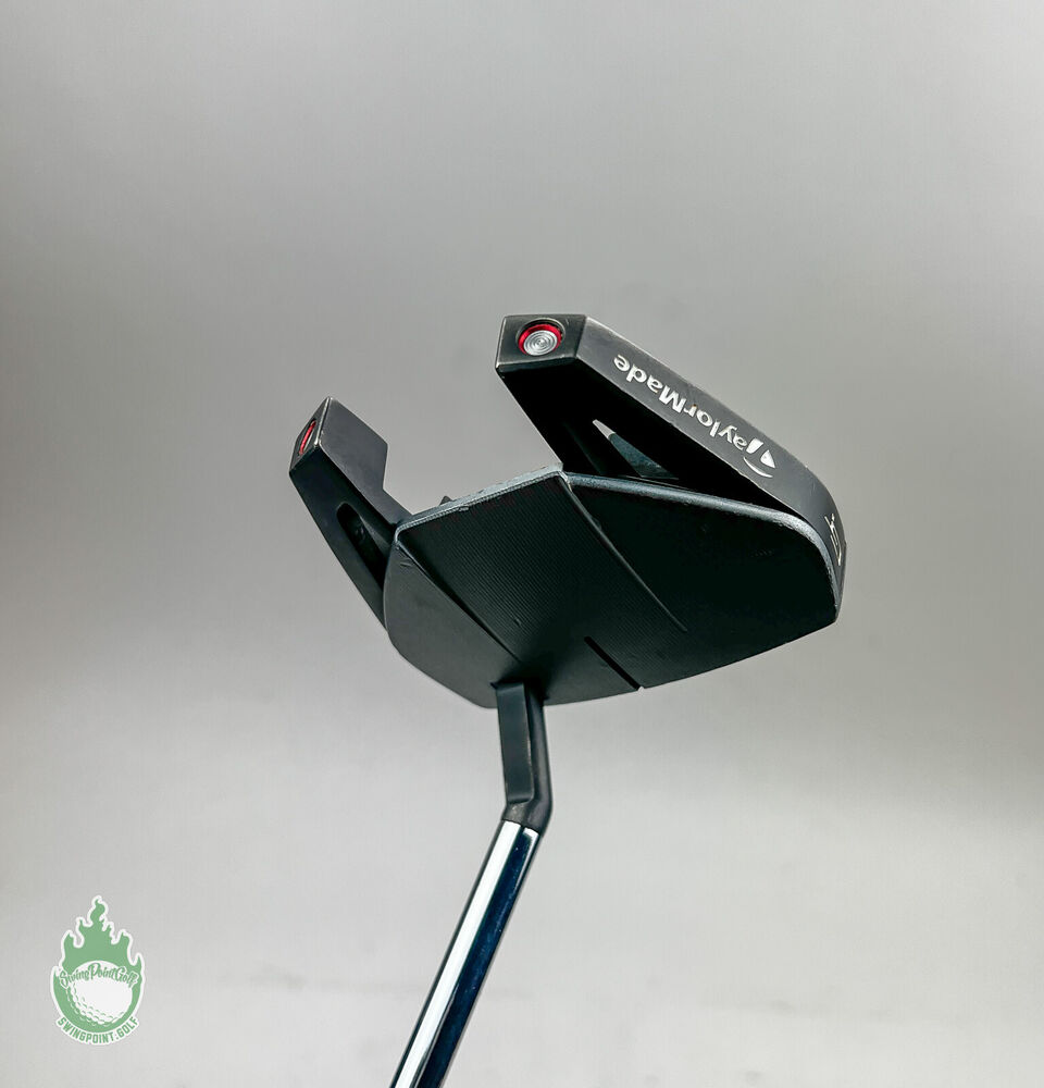 Used LEFT Handed TaylorMade Spider GT 35" Putter Steel Golf Club ...