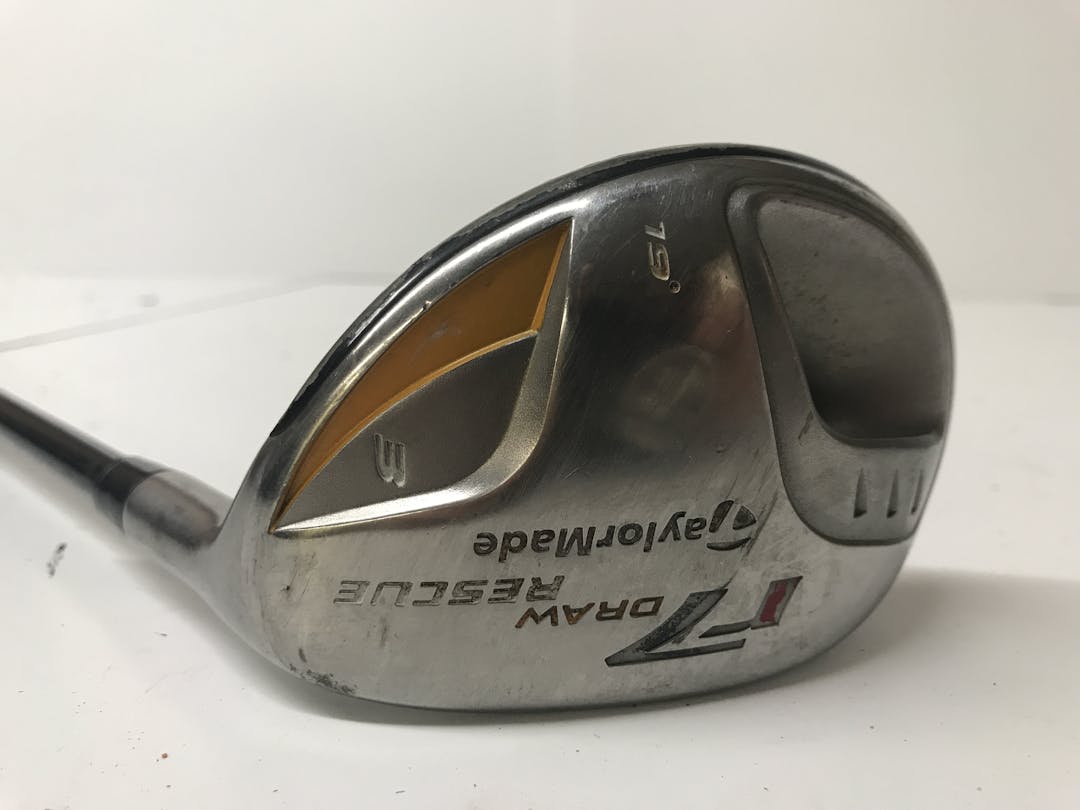 Used Taylormade R7 Draw 3 Hybrid Regular Flex Graphite Shaft Hybrid ...