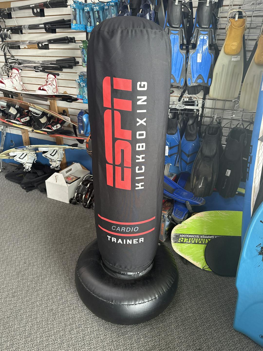 Used Eagle Espn Inflatable Kickbag 40 Lb Heavy Bags | SidelineSwap