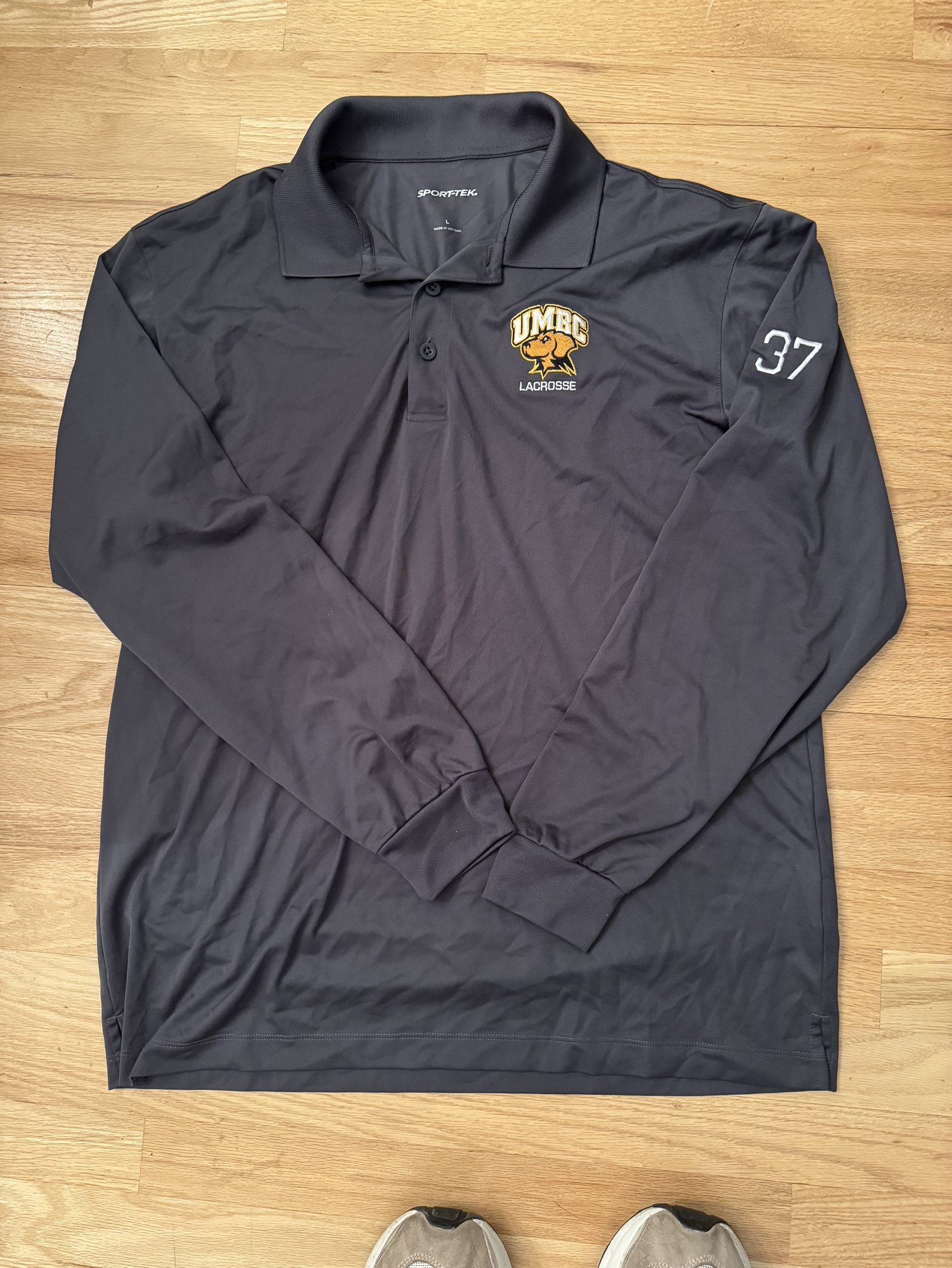 UMBC Lacrosse Polo Golf Shirt | SidelineSwap