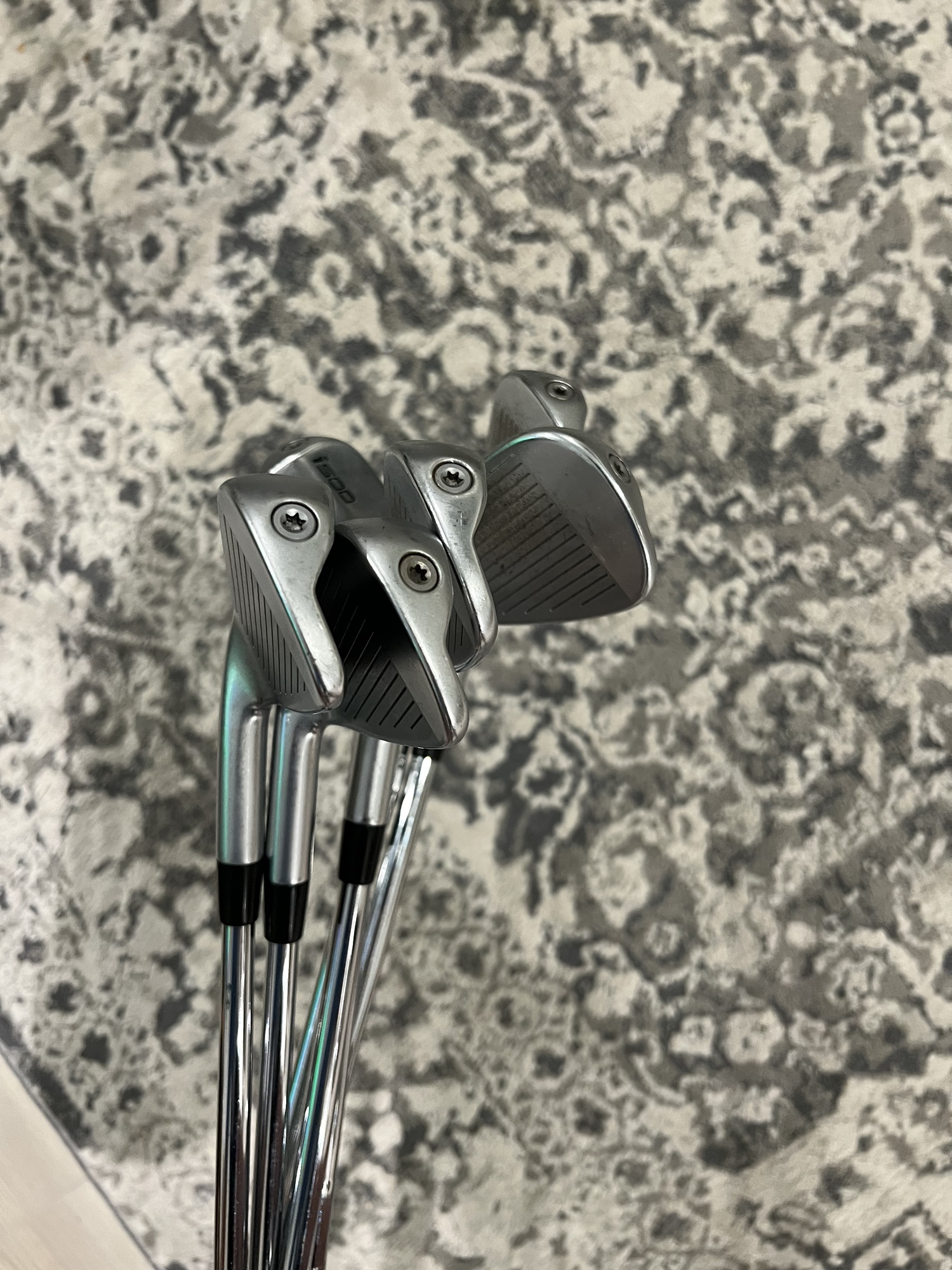 Ping i500 Orange Dot Forged Iron Set 5-PW KBS Tour 120 S Stiff Flex ...