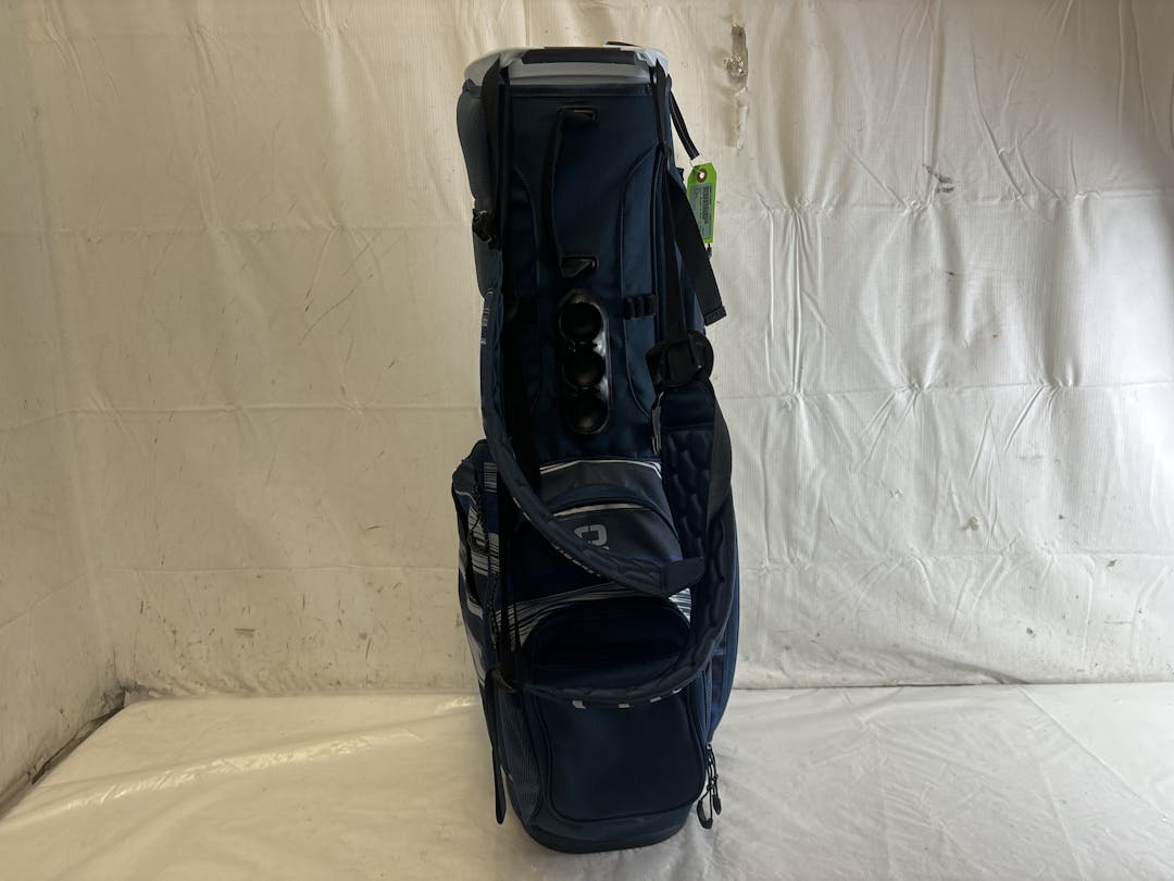 Used Ogio Woode 8 Hybrid Golf Stand Bag W Rain Hood Near New Sidelineswap
