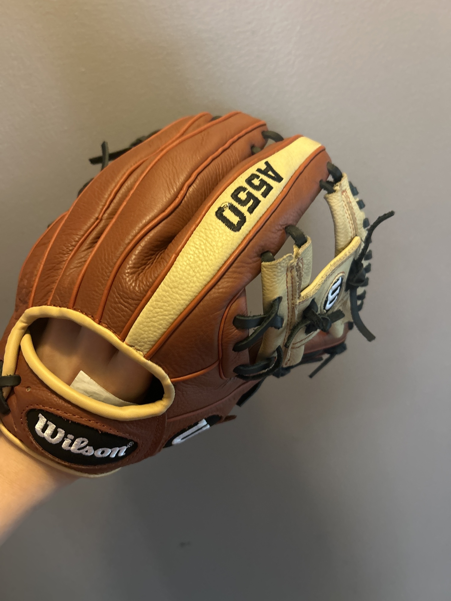 Wilson A550 Baseball mitt 11” | SidelineSwap