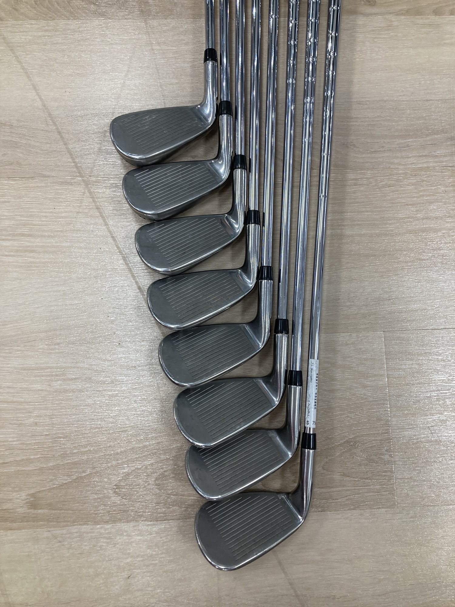 Used Men's Tommy Armour Tungsten Atomic Iron Set Right Handed Regular ...