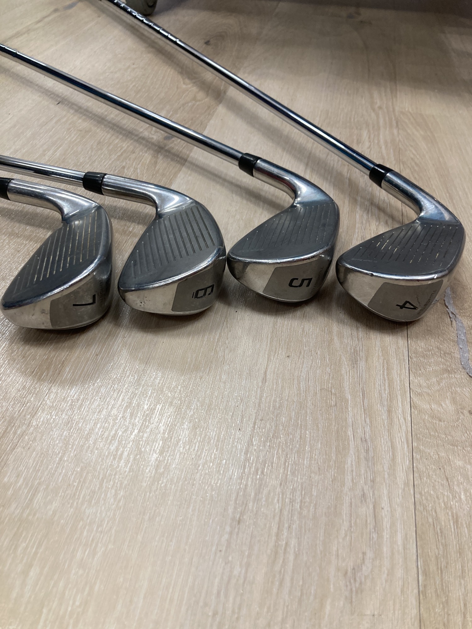 Used Men's Tommy Armour Tungsten Atomic Iron Set Right Handed Regular ...