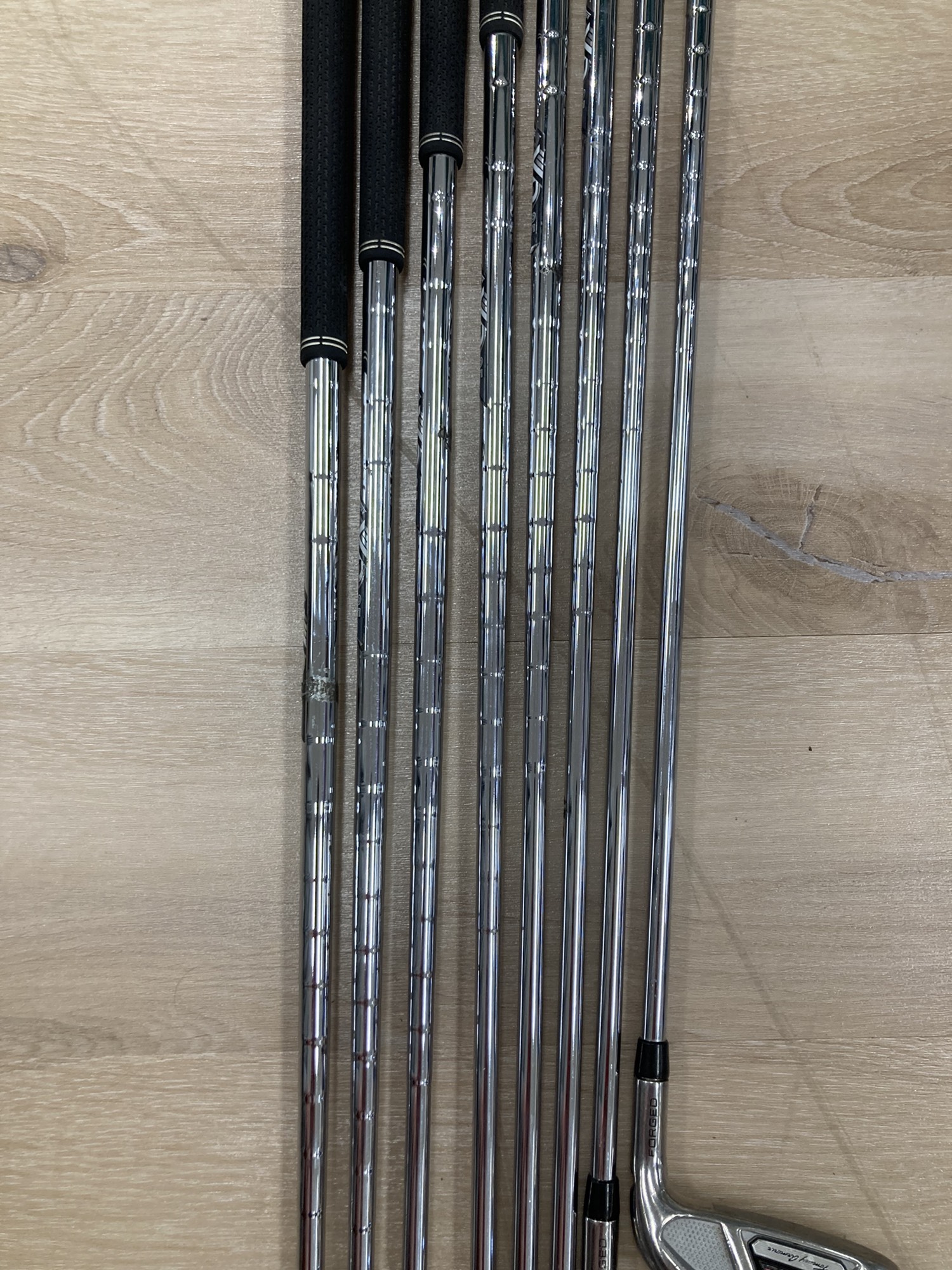 Used Men's Tommy Armour Tungsten Atomic Iron Set Right Handed Regular ...