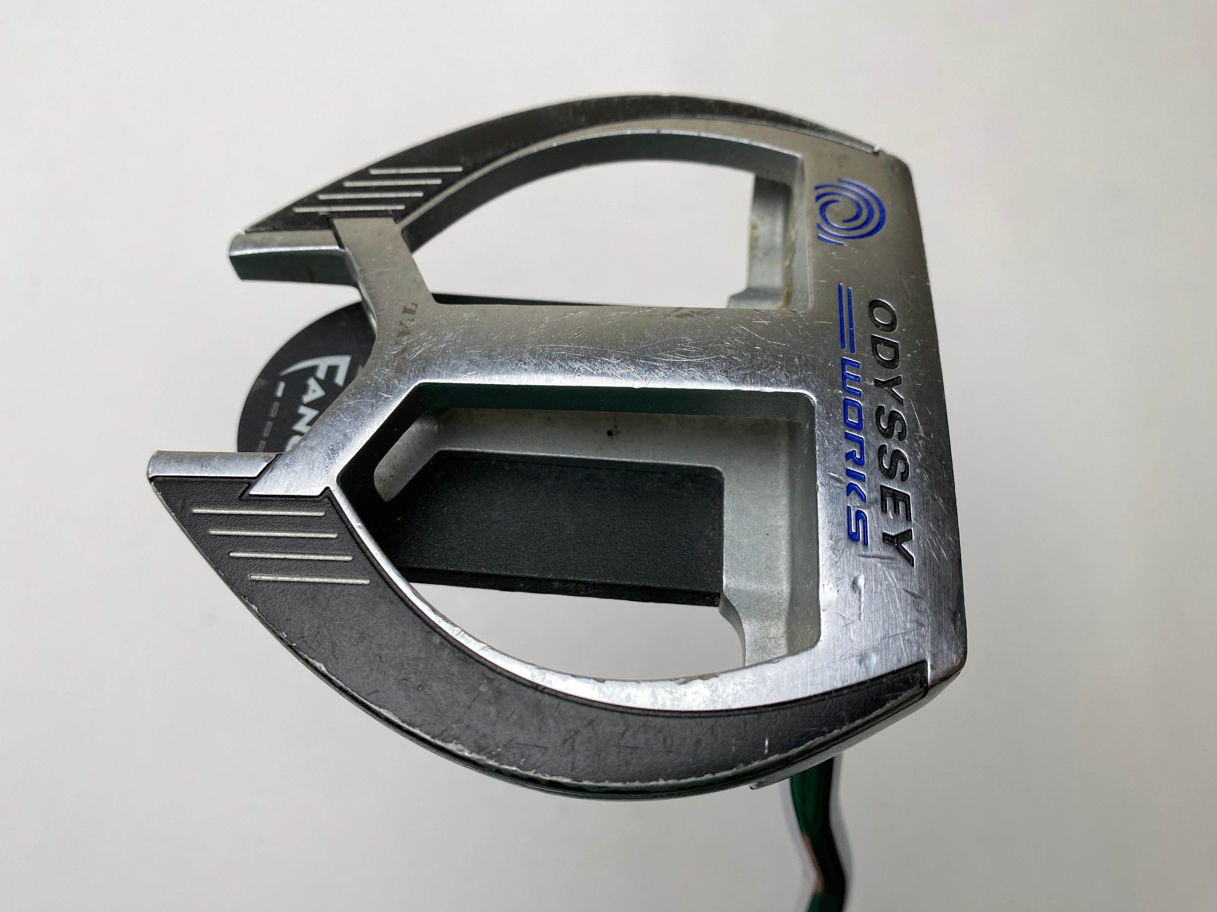 Odyssey Works Versa Tank 2-Ball Fang Putter 35" Mens Bad Grip RH ...