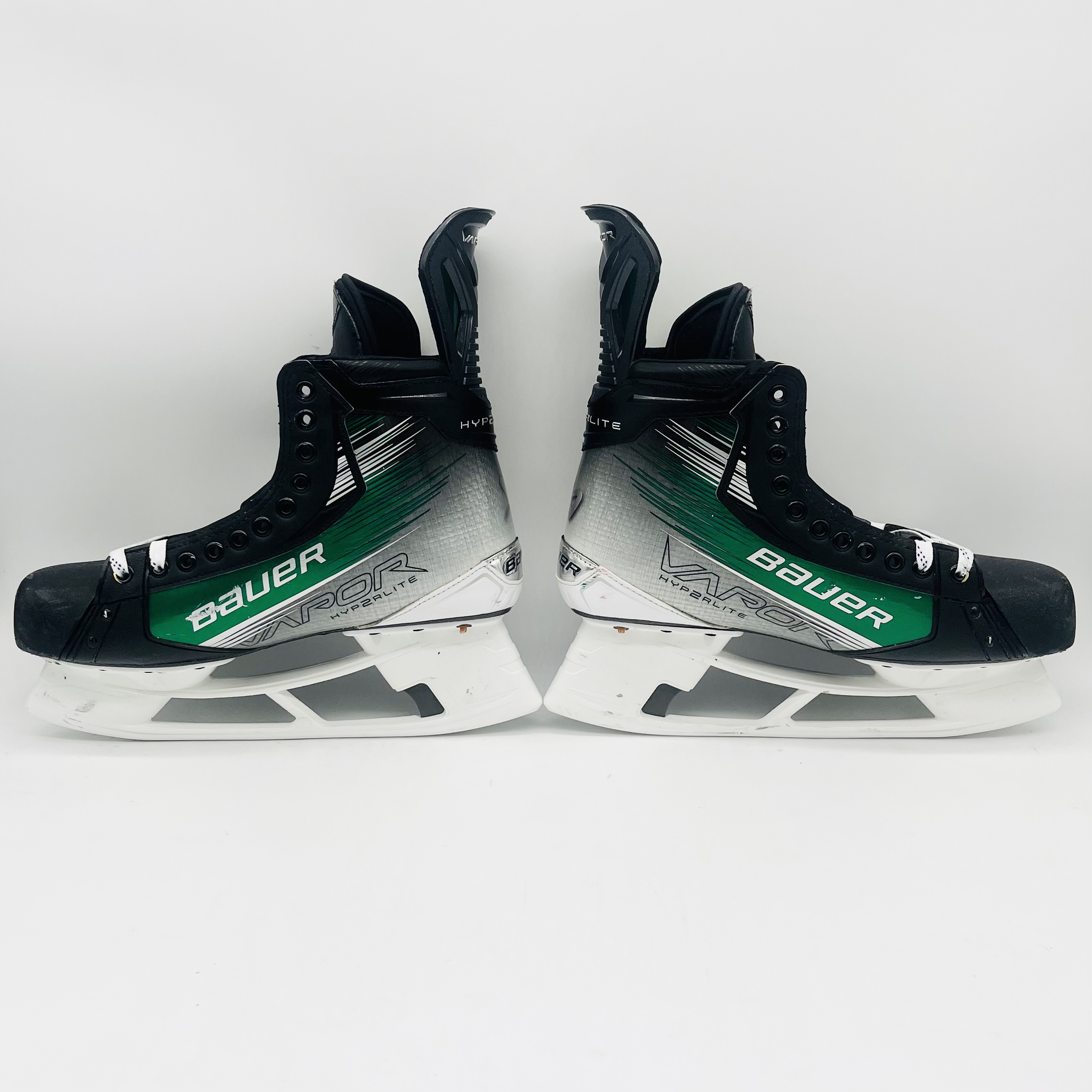 Custom Green Tyler Seguin Bauer Vapor Hyperlite 2 Hockey Skates R:11 1/ ...