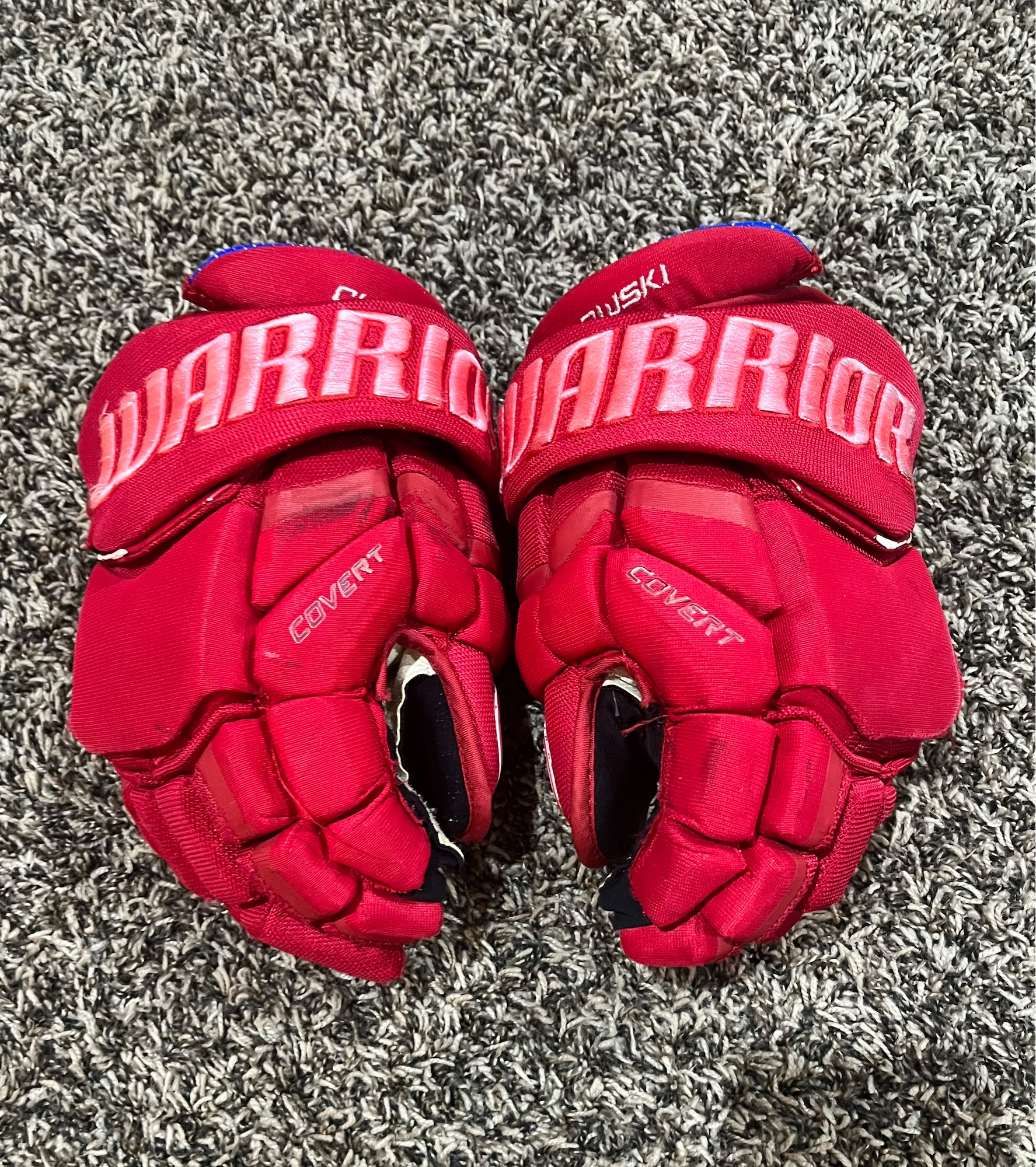 Warrior Covert Pro Stock Hockey Gloves | SidelineSwap