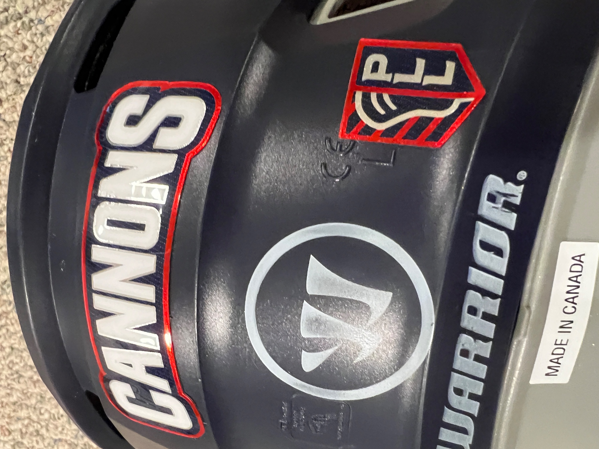 PLL New Warrior Burn Helmet Cannons | SidelineSwap
